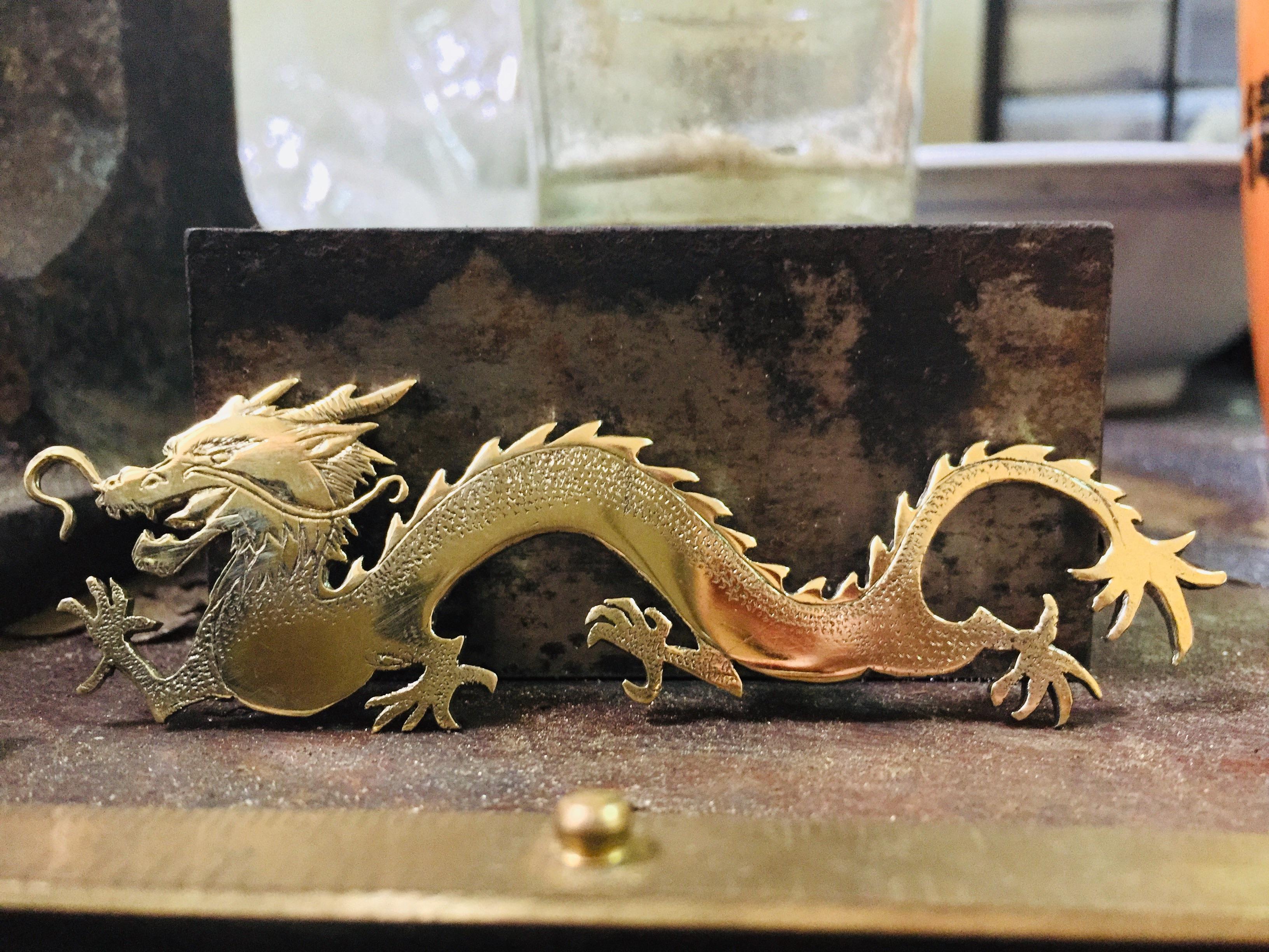 Hows my little handmade brass dragon?? | Scrolller