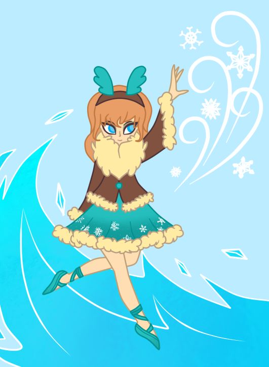 Humanized Velvet I drew back in 2017 | Scrolller