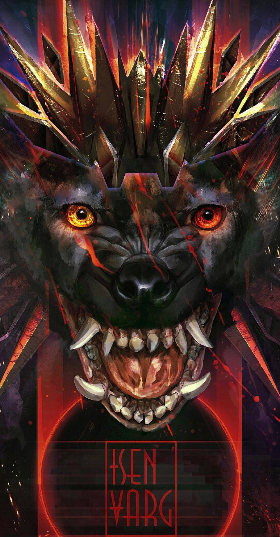 “Hyena”, me, digital, 2017 | Scrolller