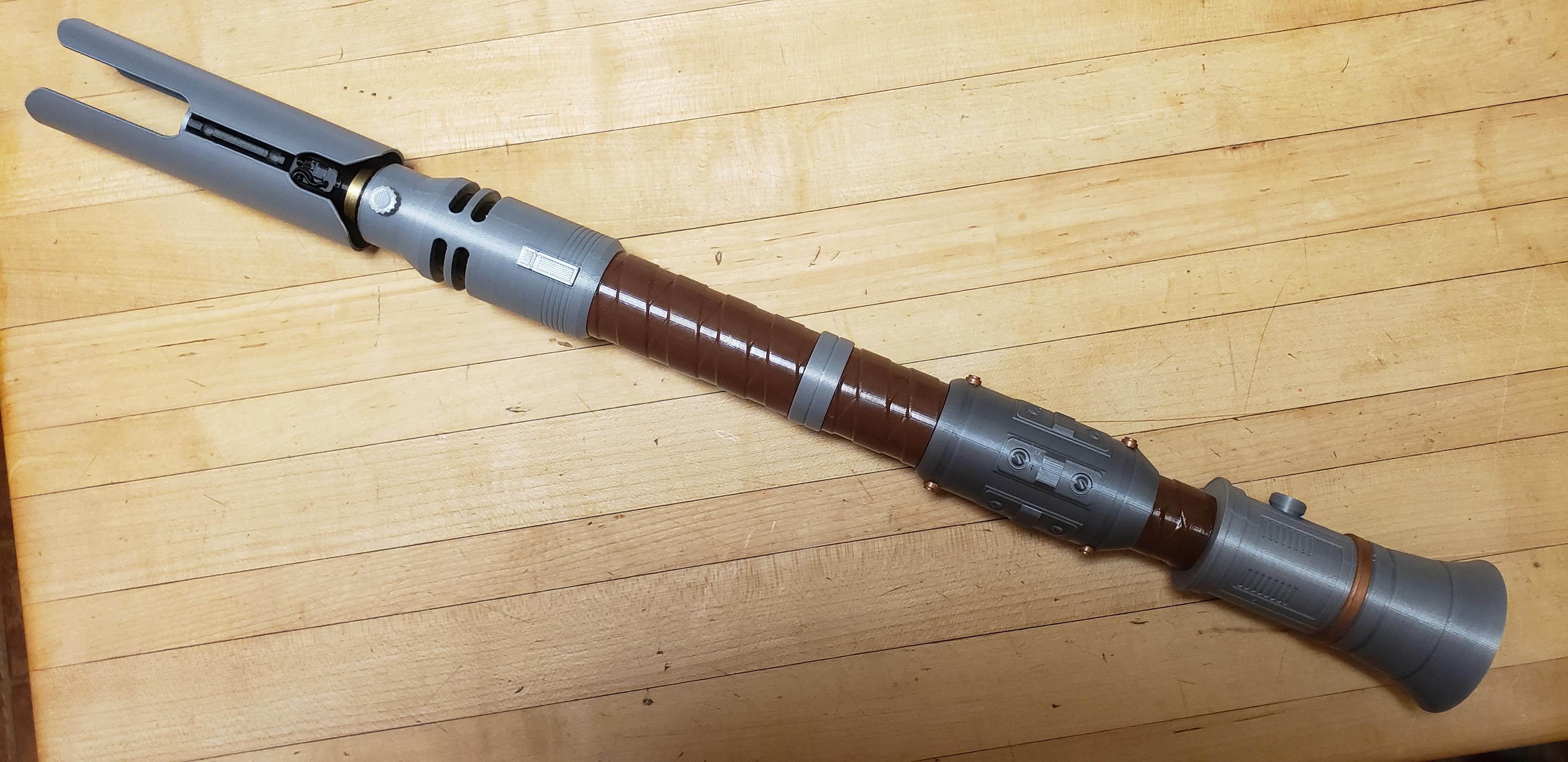I 3D printed Cal Kestis' lightsaber! | Scrolller