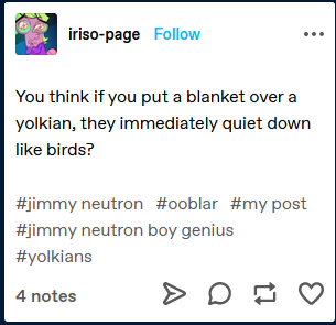i accept this yolkian jimmy neutron headcanon | Scrolller