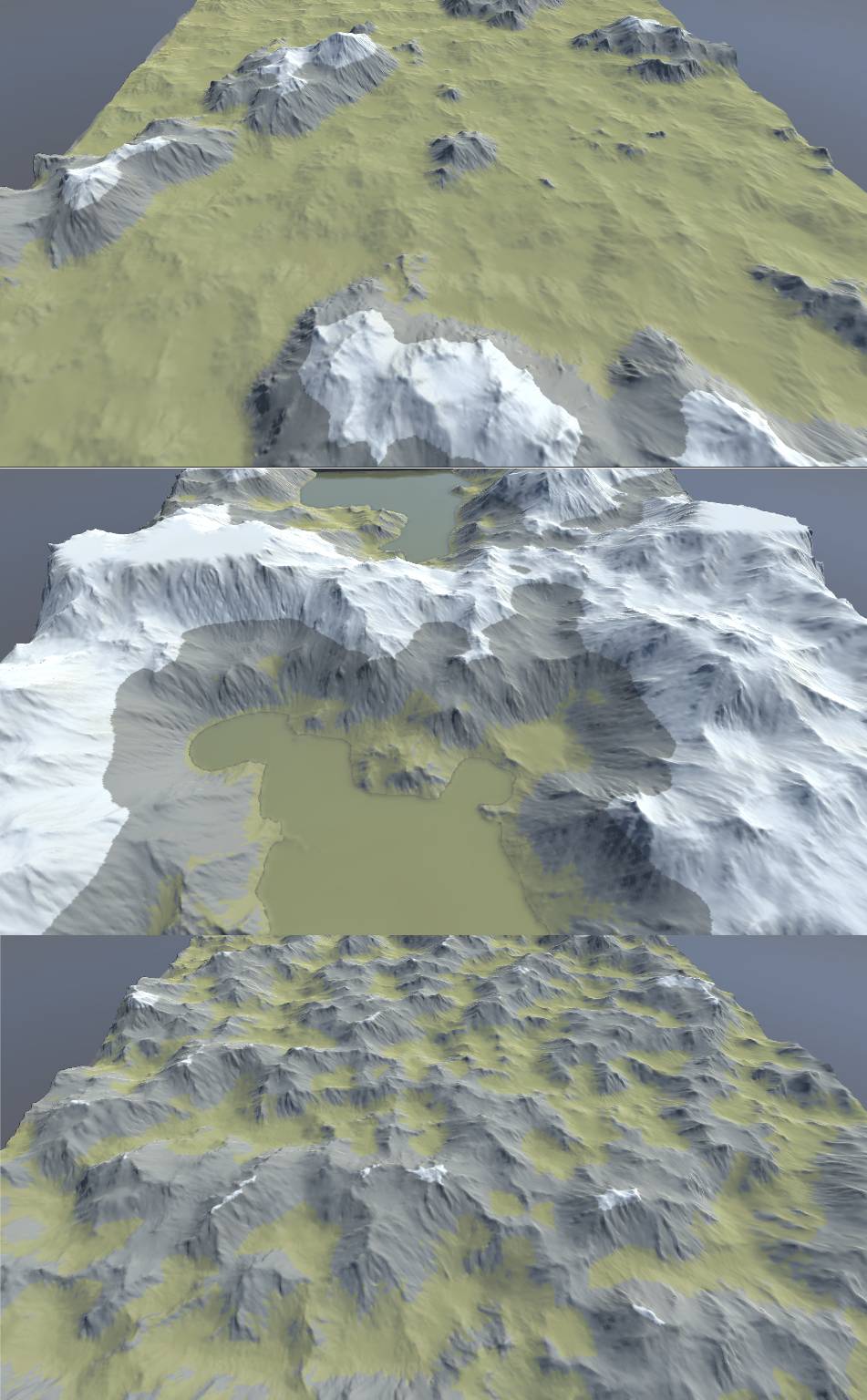 I added hydraulic erosion to my open source procedural generation. | Scrolller