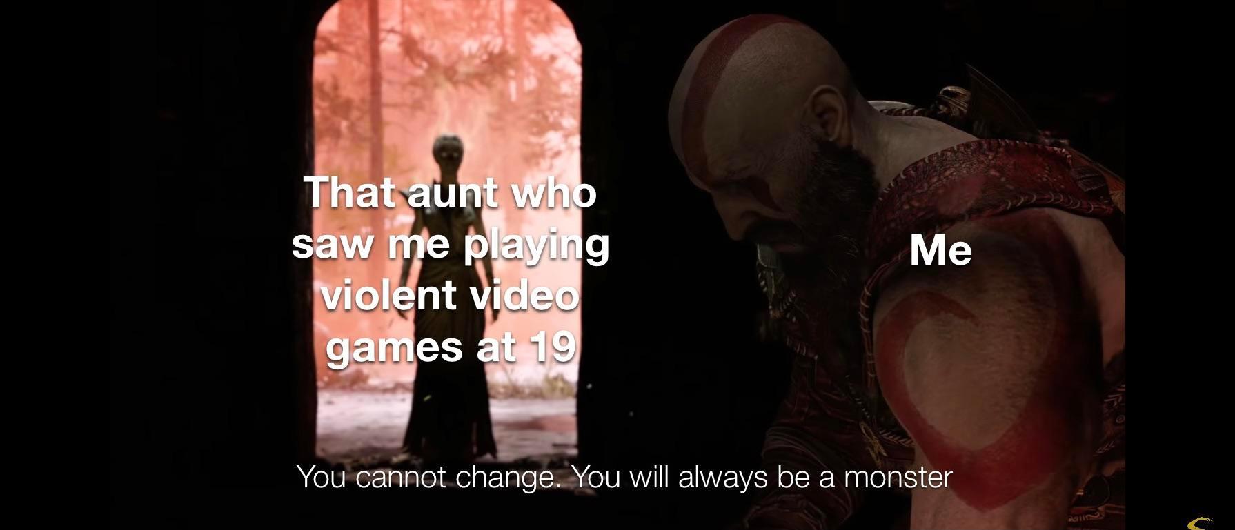 I am Kratos levels of violent now | Scrolller