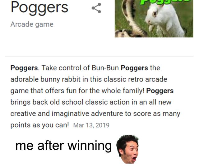 I am the pogchamp | Scrolller