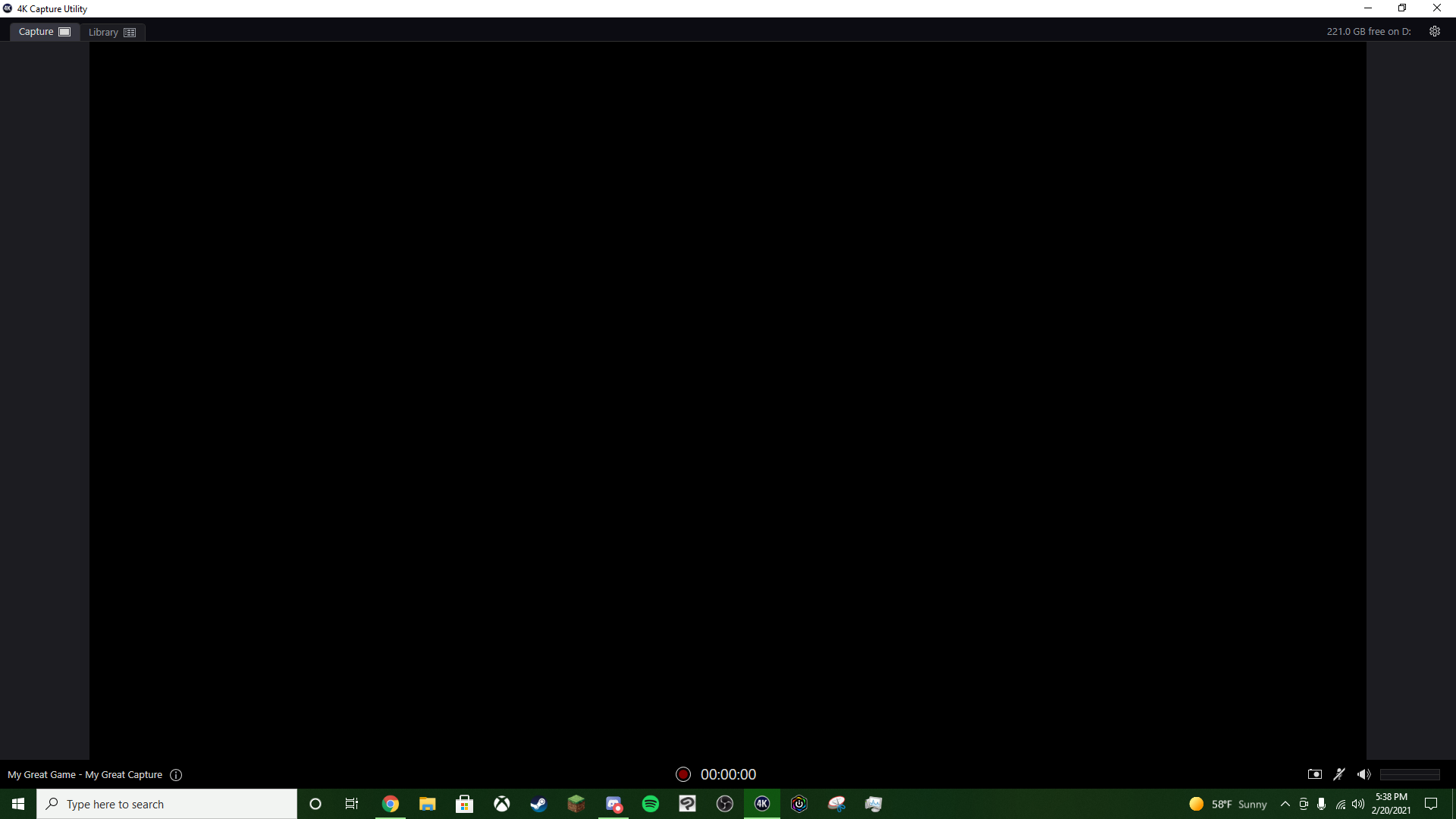 I can only see a black screen in 4K Capture Utility. Does anyone know how to fix this? | Scrolller
