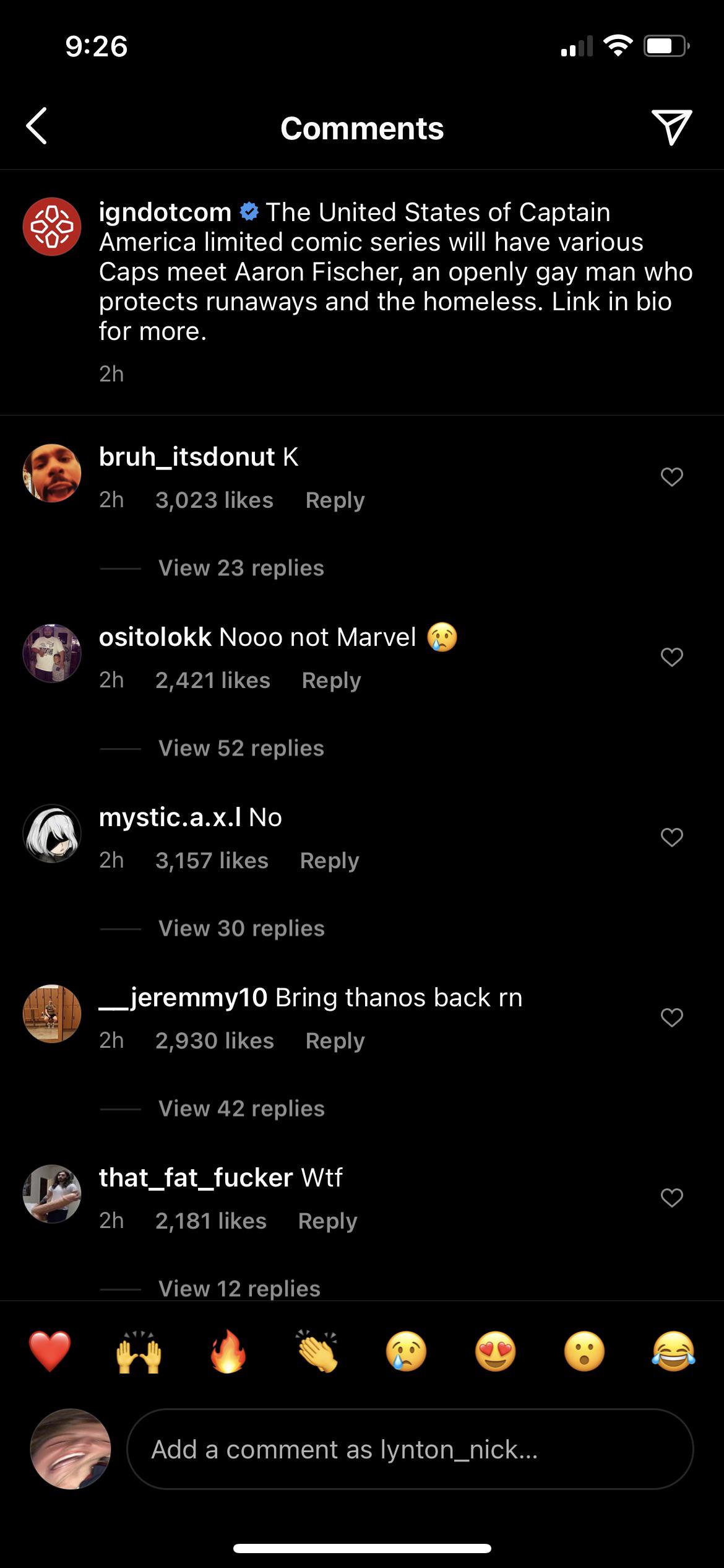 I can’t believe marvel just committed genocide!🤯🤯 | Scrolller