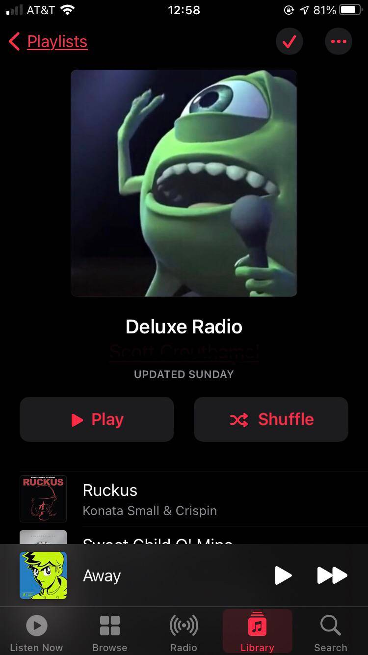 I chose the perfect picture for my playlist | Scrolller