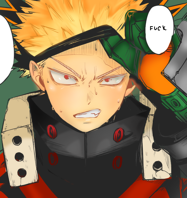 I colored bakugo | Scrolller