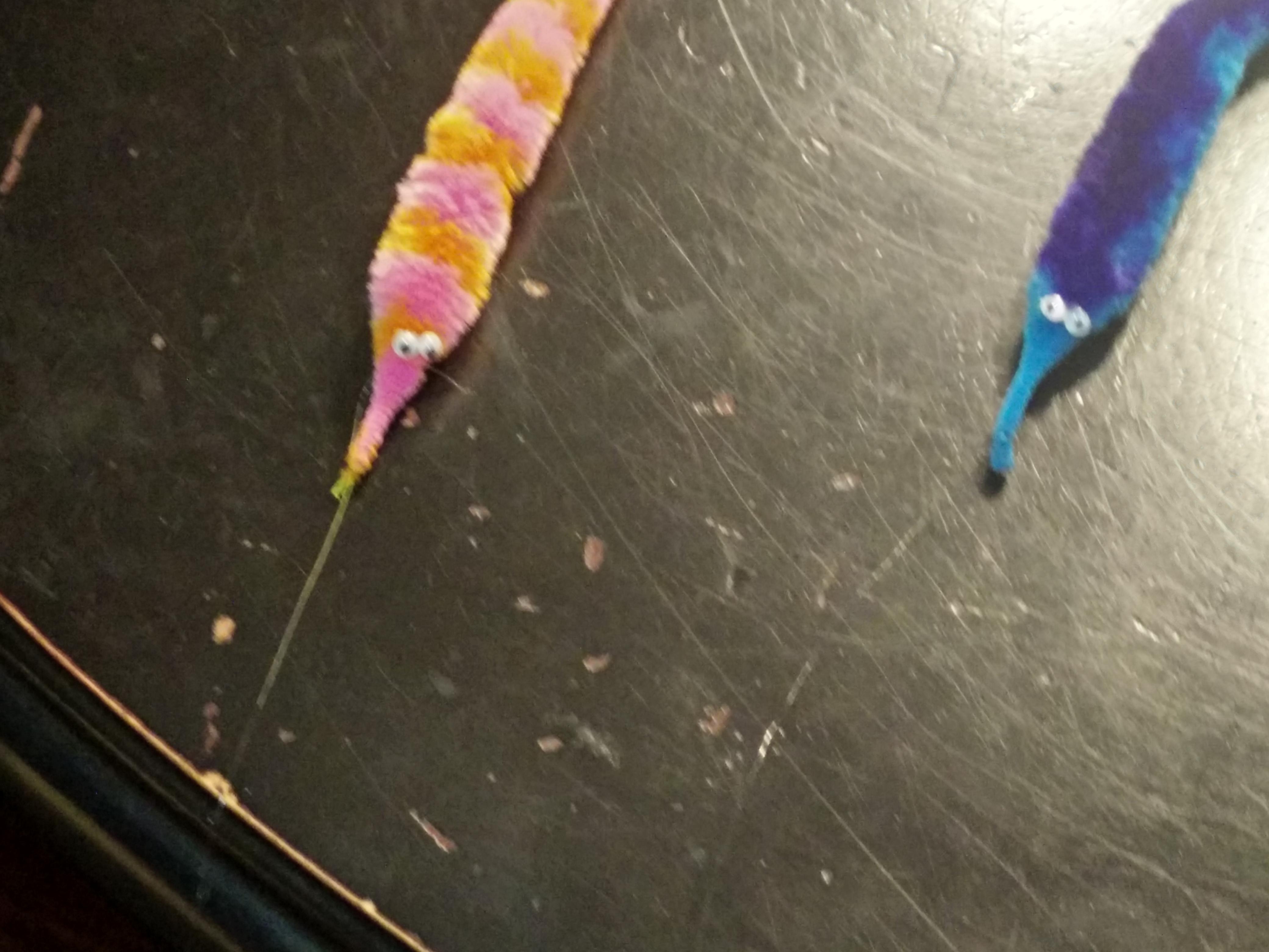 I colored my worm boi's up | Scrolller