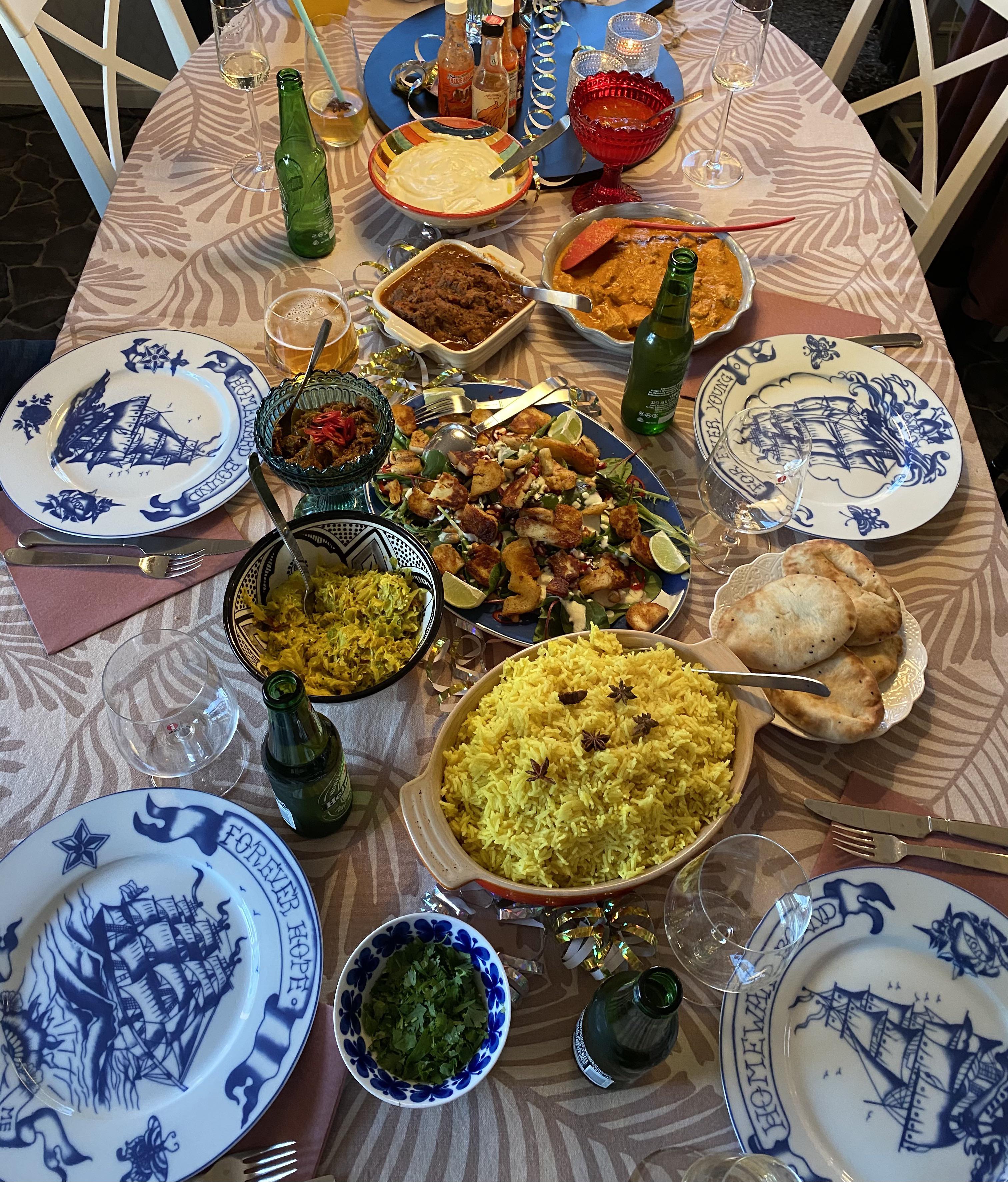 I cooked an Indian feast for my birthday. | Scrolller