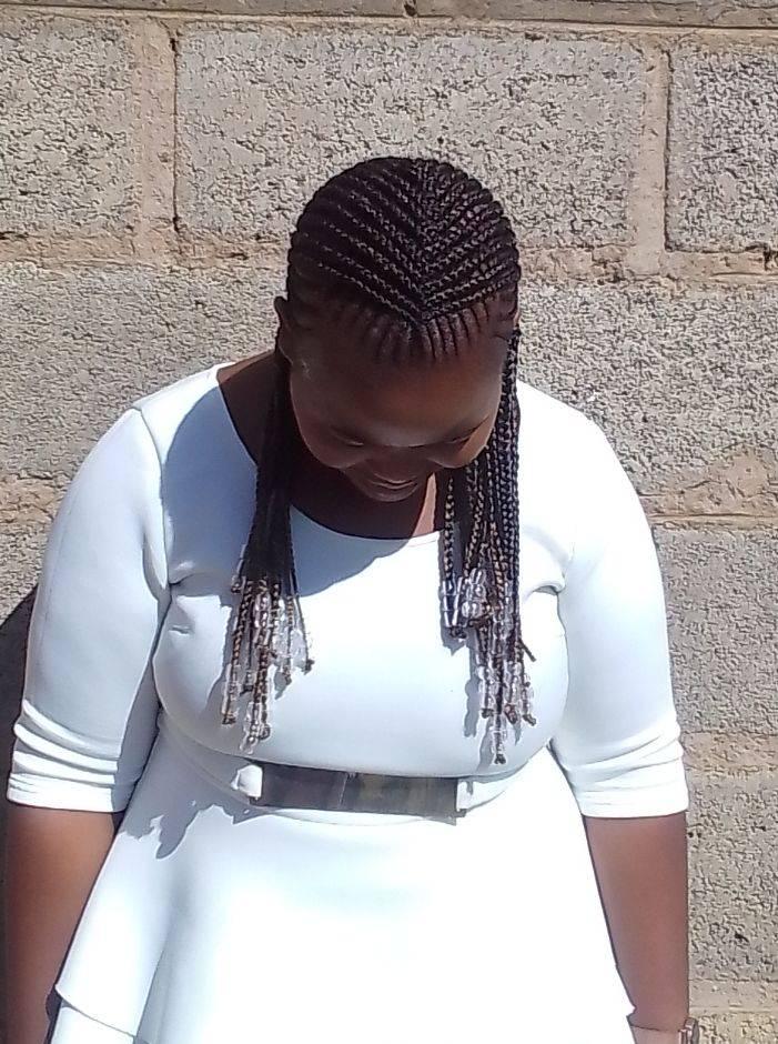 I decided to try styled cornrows. | Scrolller