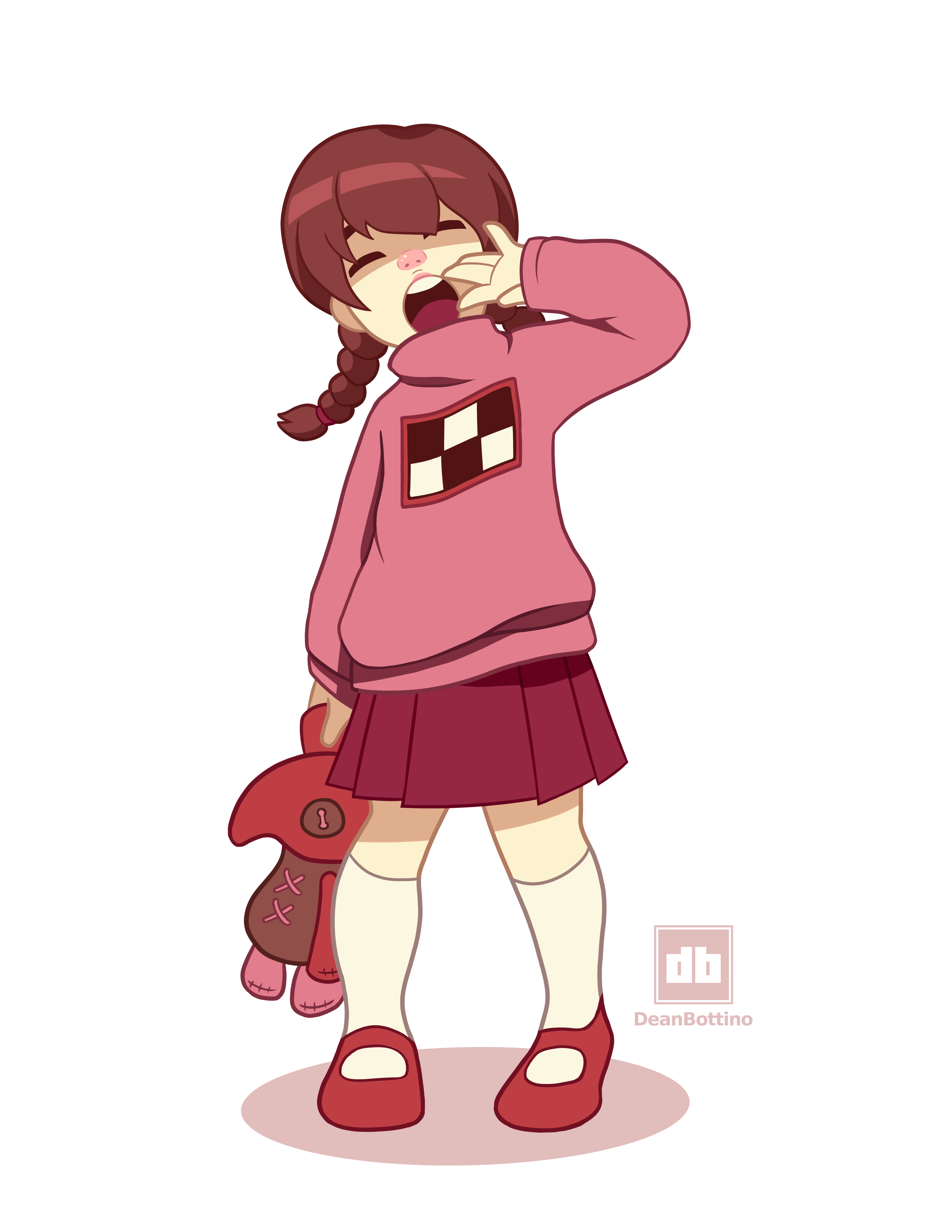 I did a Madotsuki doodle. | Scrolller