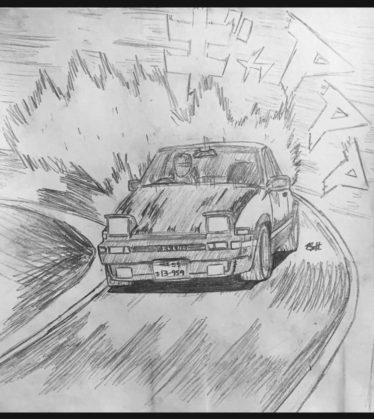 I did another AE86 Sketch | Scrolller