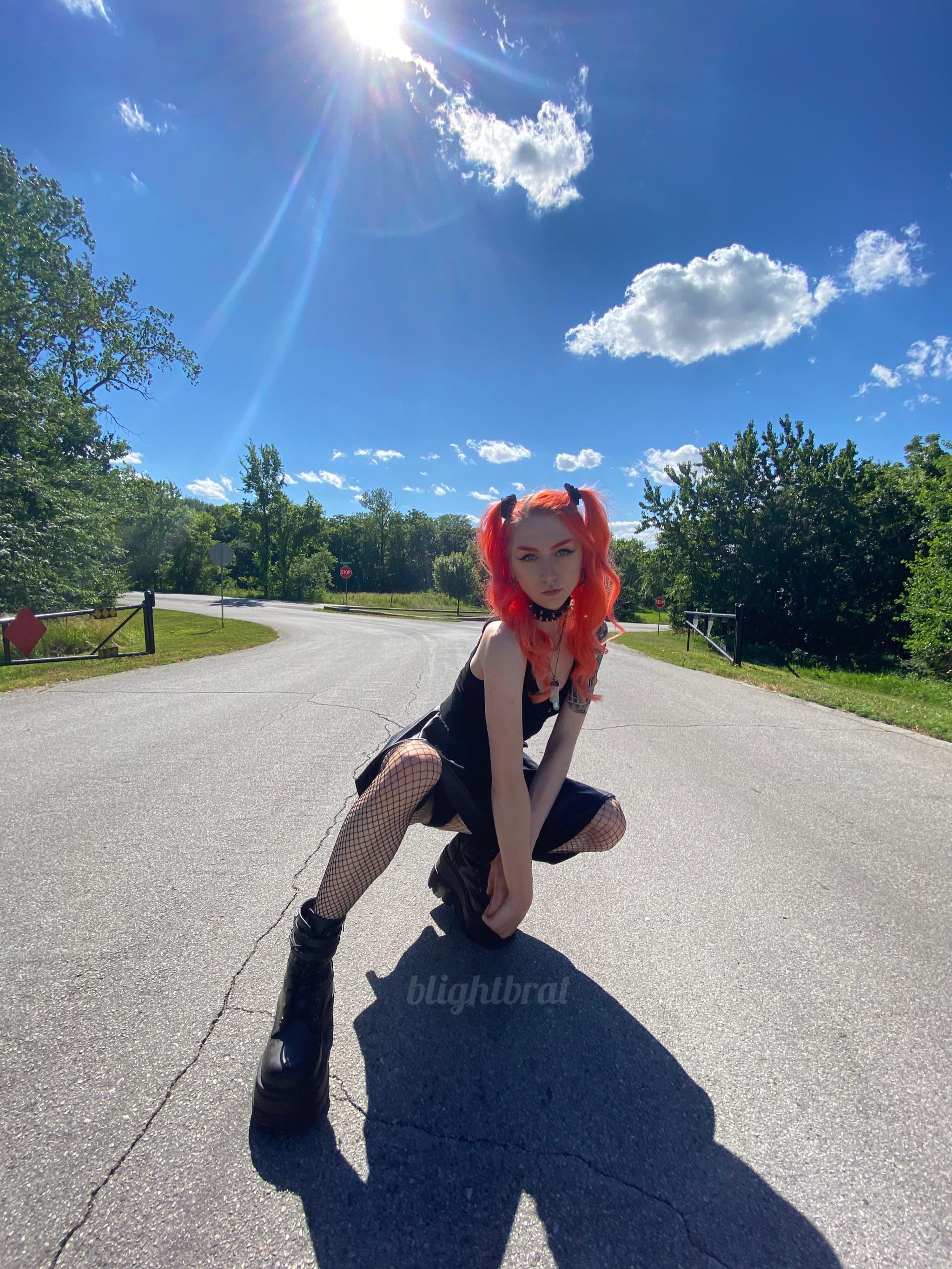 I didn’t notice my skirt slipped up so my thong was showing 🔥 | Scrolller