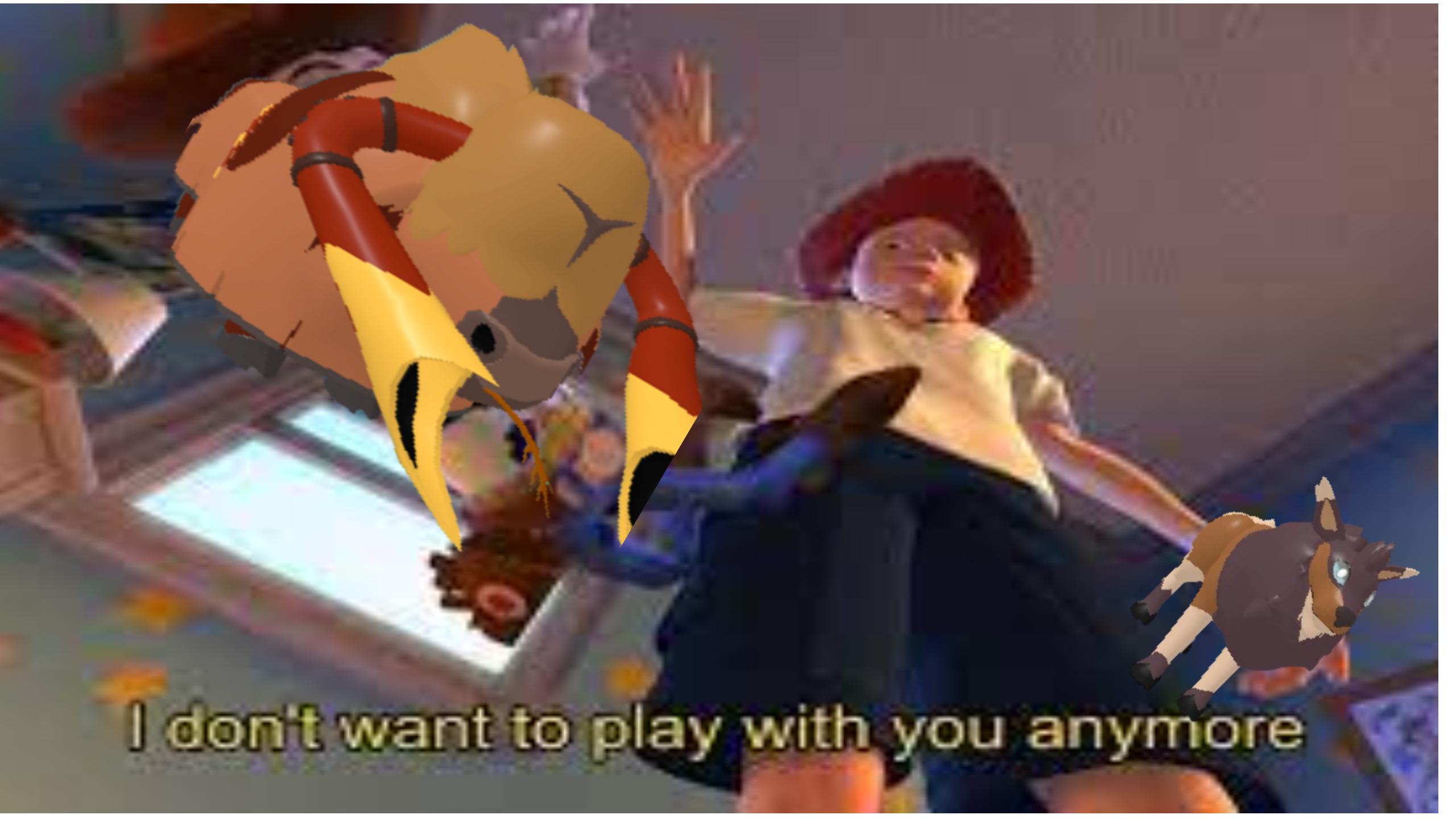 I Dont Want To Play With You Anymore Scrolller