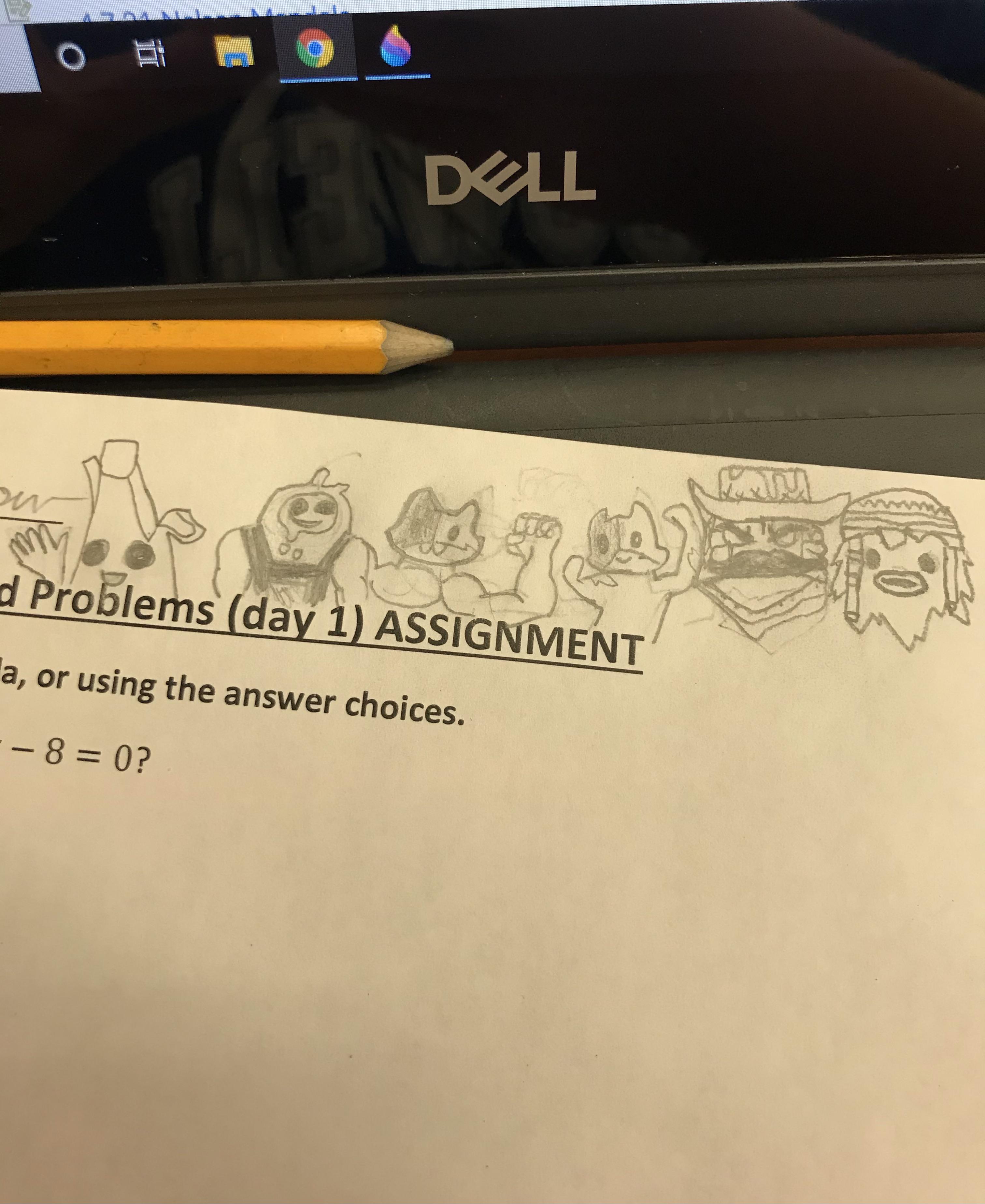 I doodled some “meme” skins on one of my assignments | Scrolller