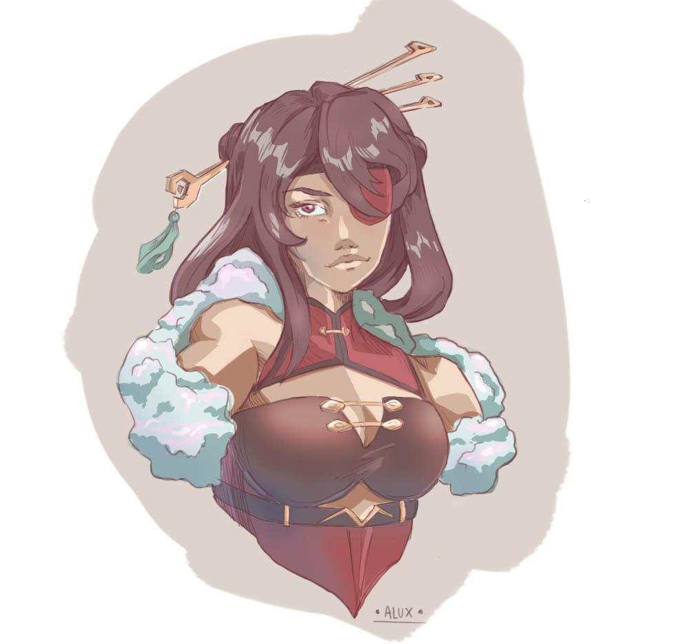 I drew captain Beidou! | Scrolller