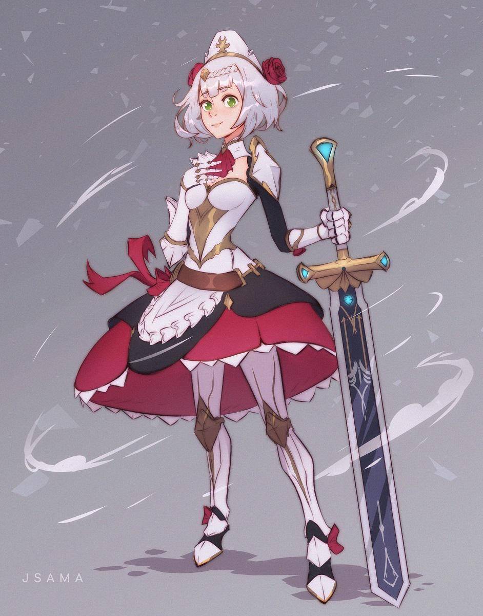 I drew our precious Noelle | Scrolller