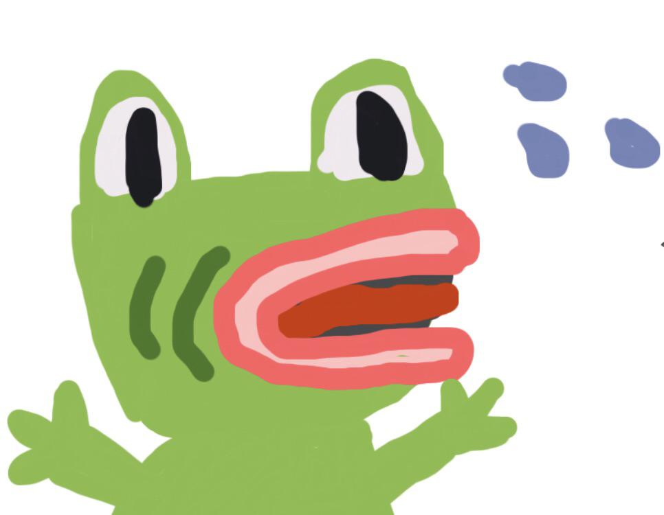 I drew pepe from memory | Scrolller