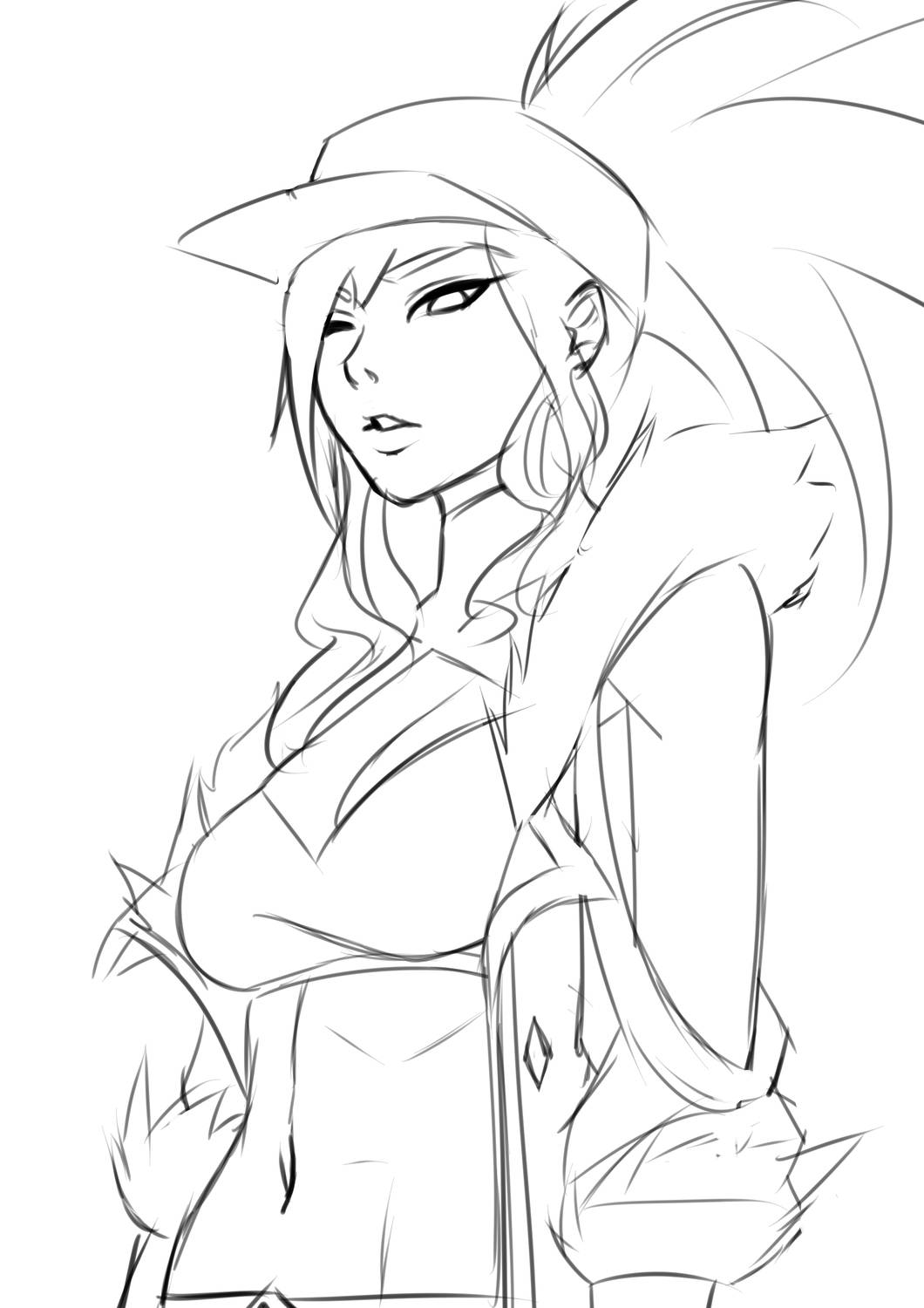 I drew prestige KDA Akali