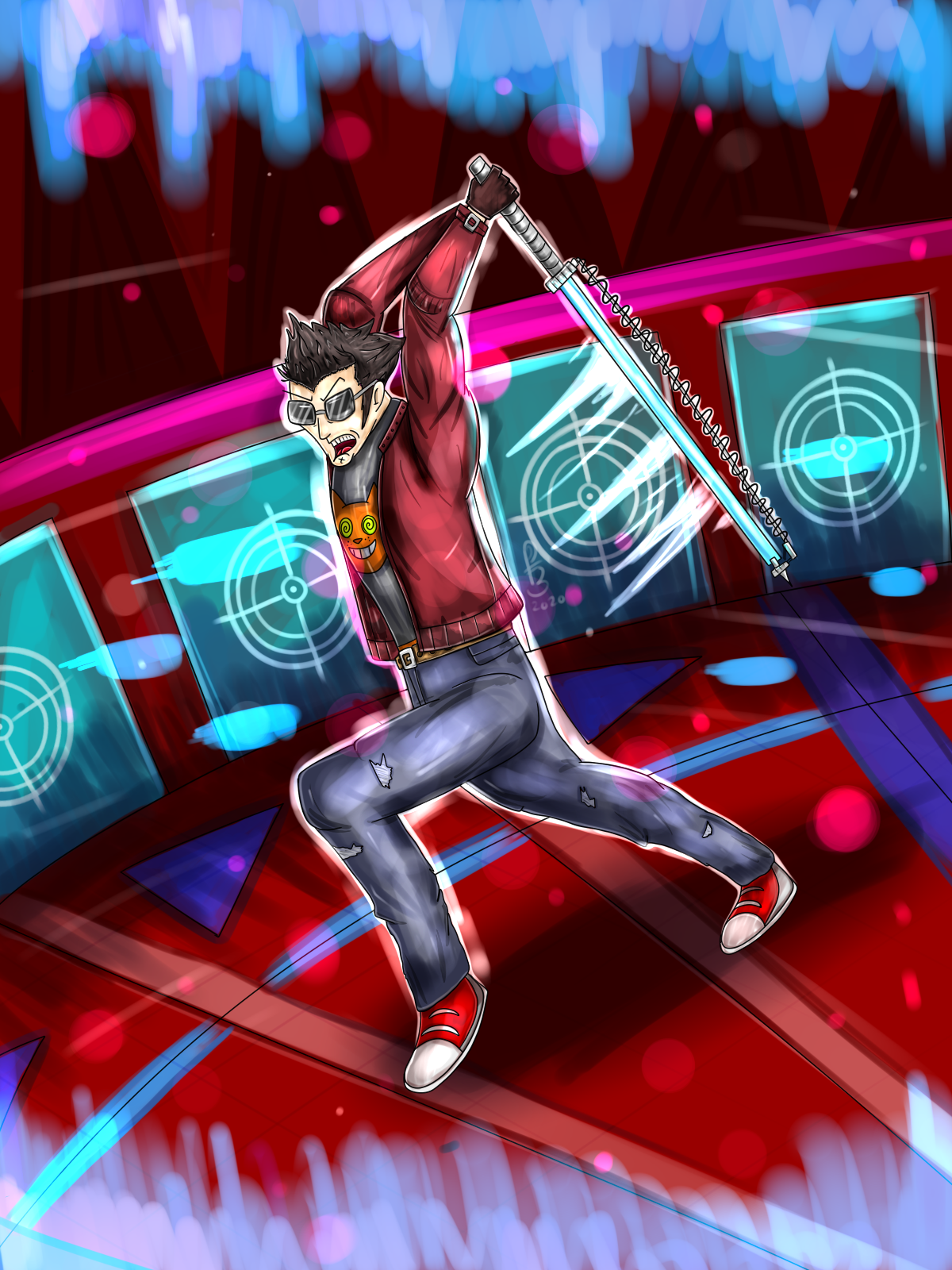 I drew some fanart of Travis | Scrolller