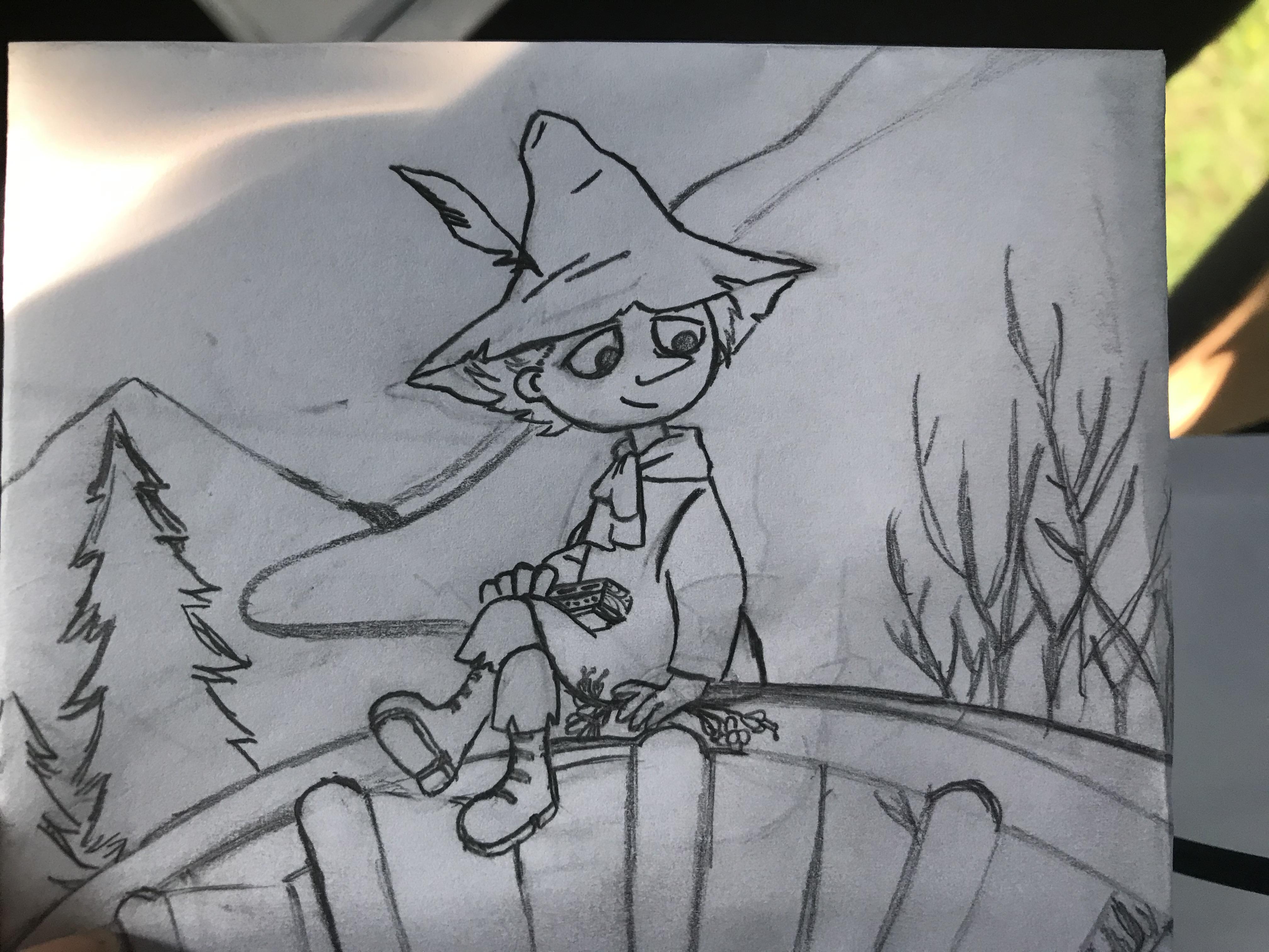 I drew the boy :) | Scrolller