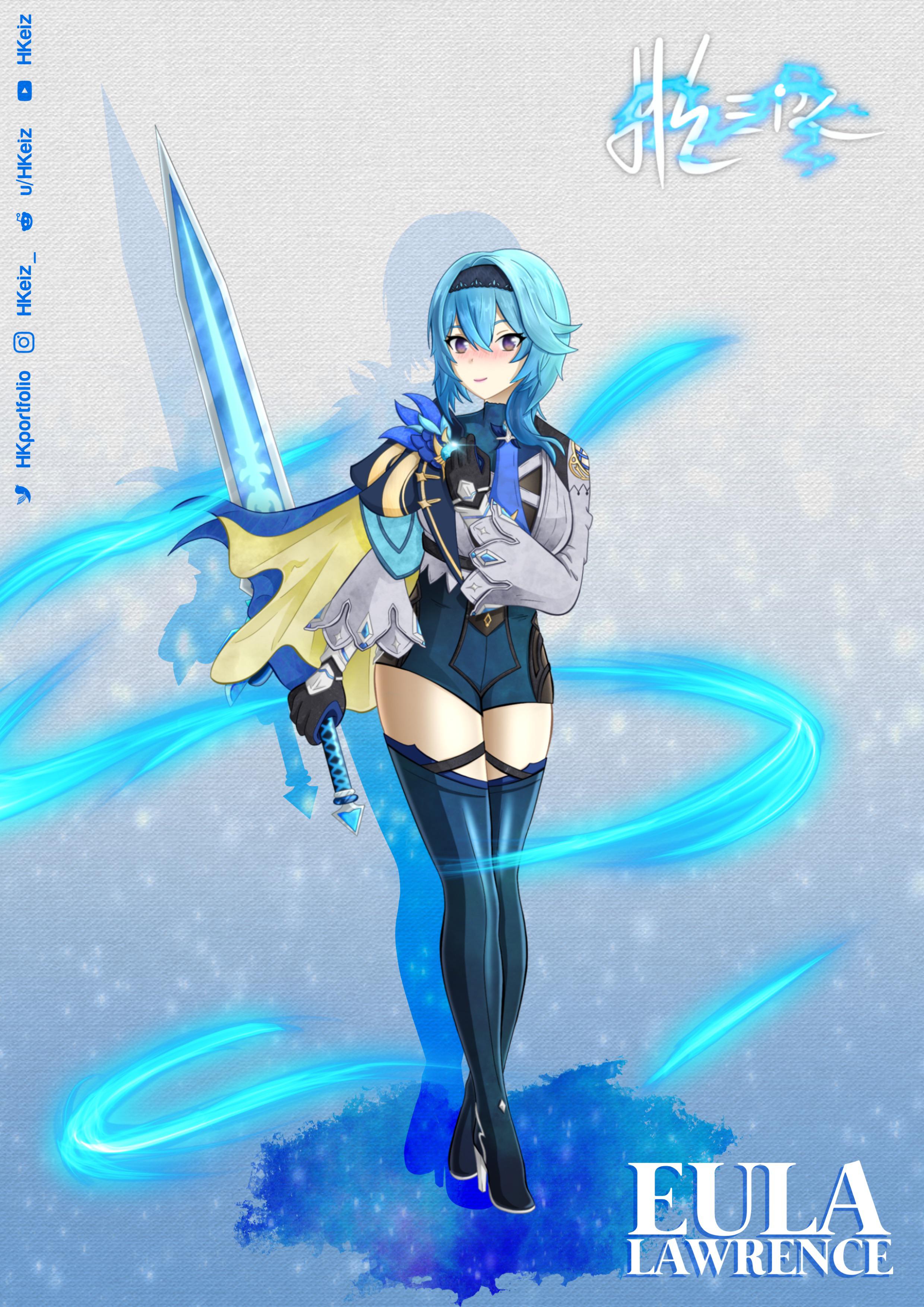 I drop Eula. I draw Eula. As simple as that. | Scrolller