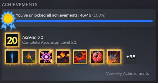 I finally got all the achievements, only took me 300+ hours | Scrolller