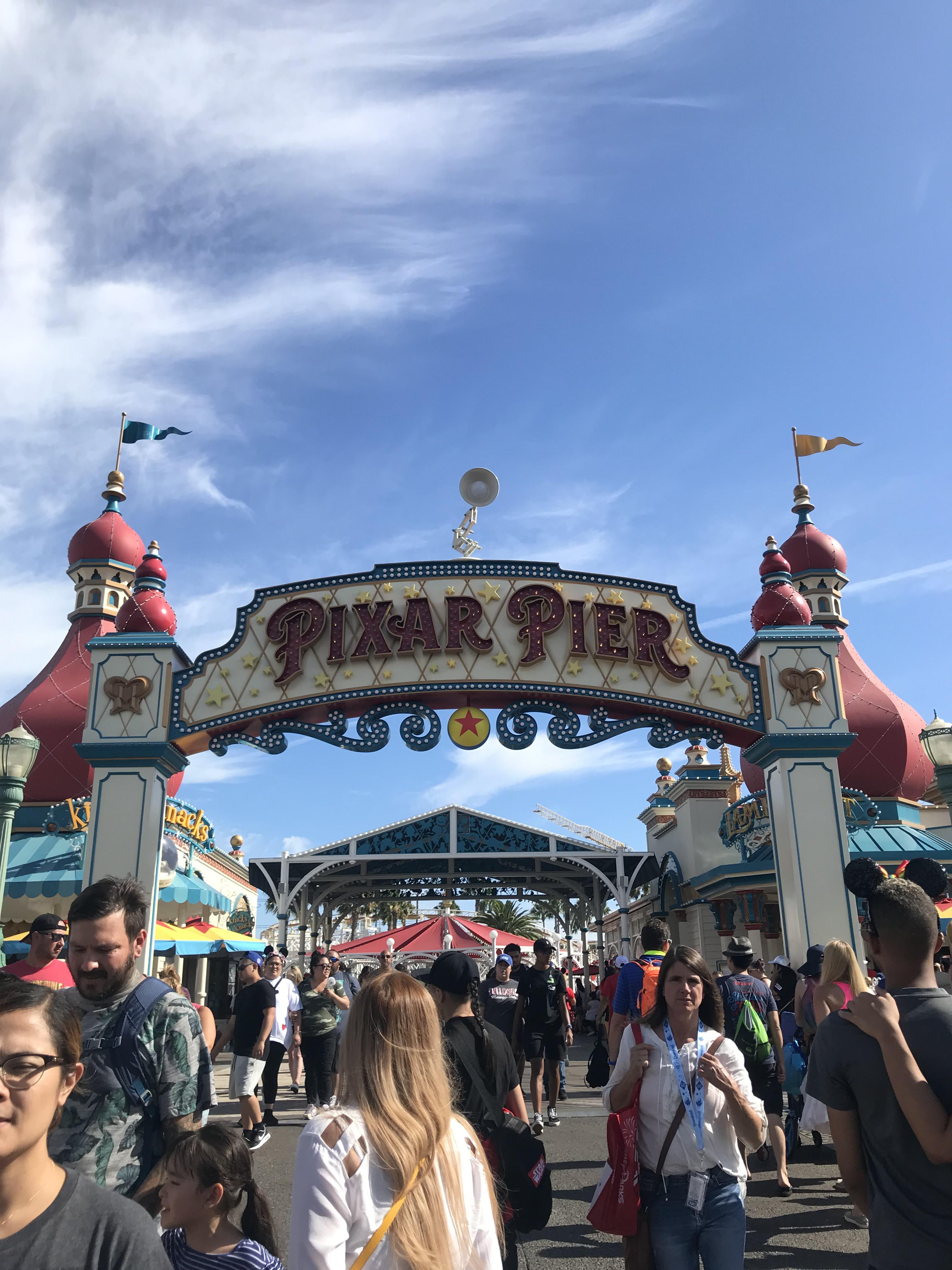 I finally went to Pixar Pier for the first time! | Scrolller
