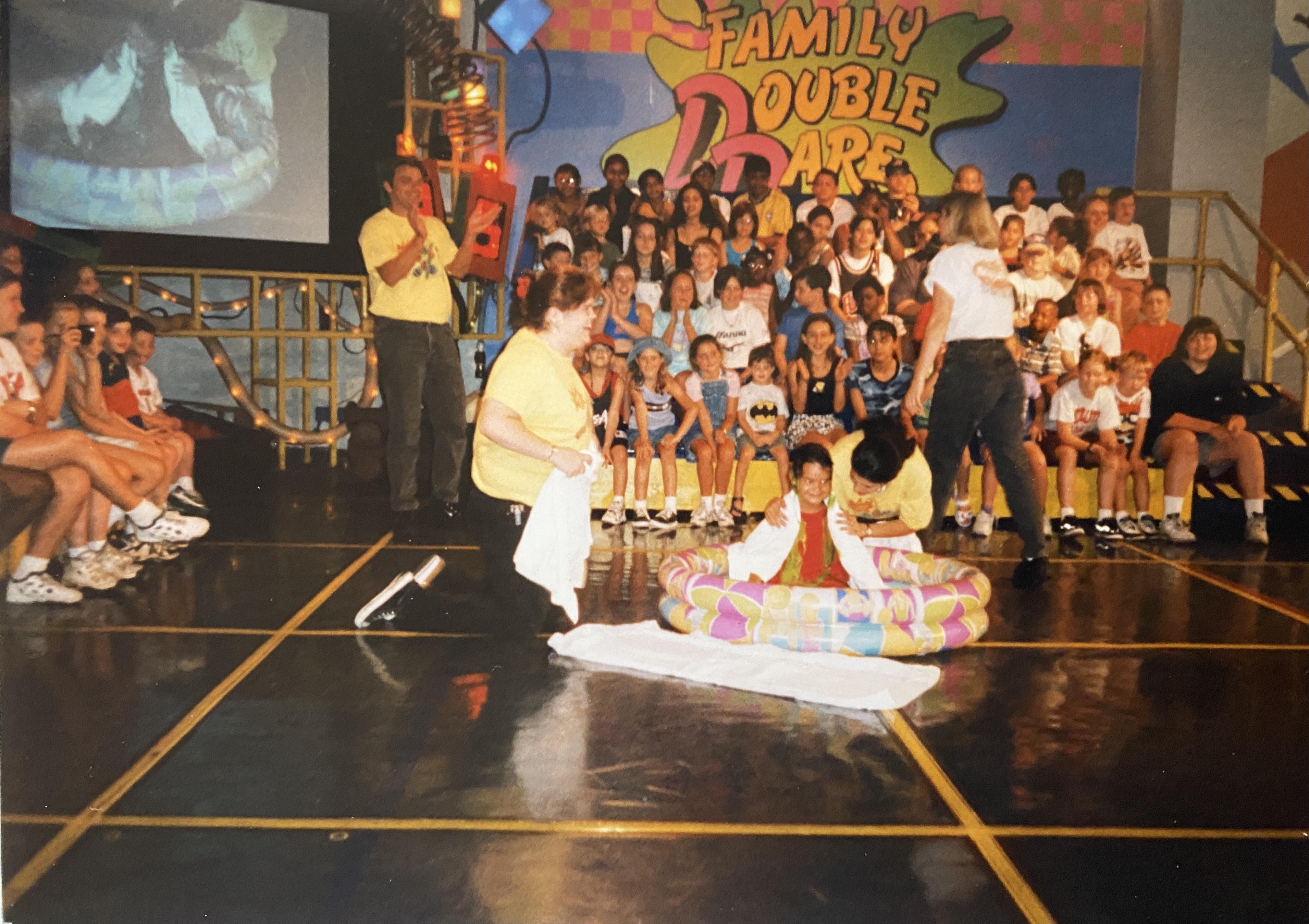 I got slimed on Family Double Dare at Nickelodeon when it was in Universal Studios | Scrolller
