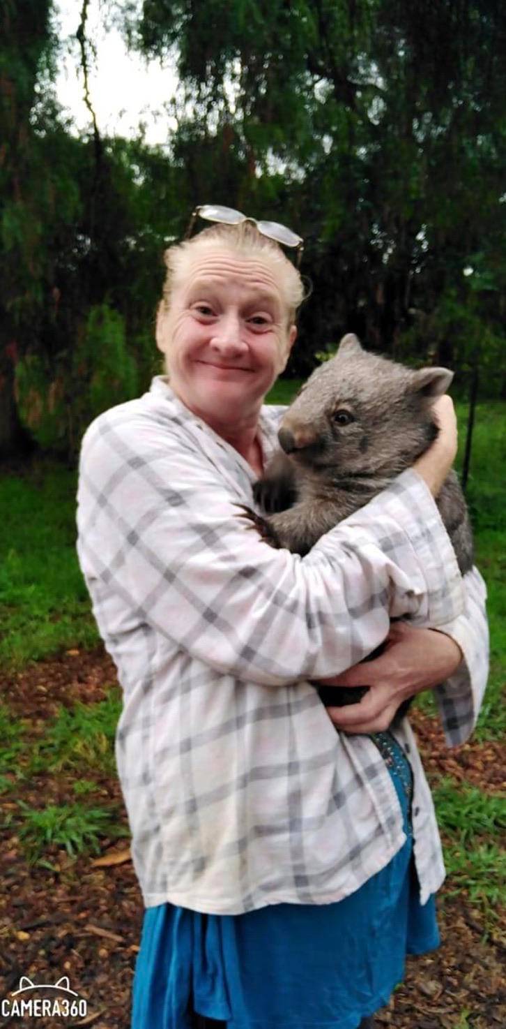 I got to cuddle a baby wombat! | Scrolller