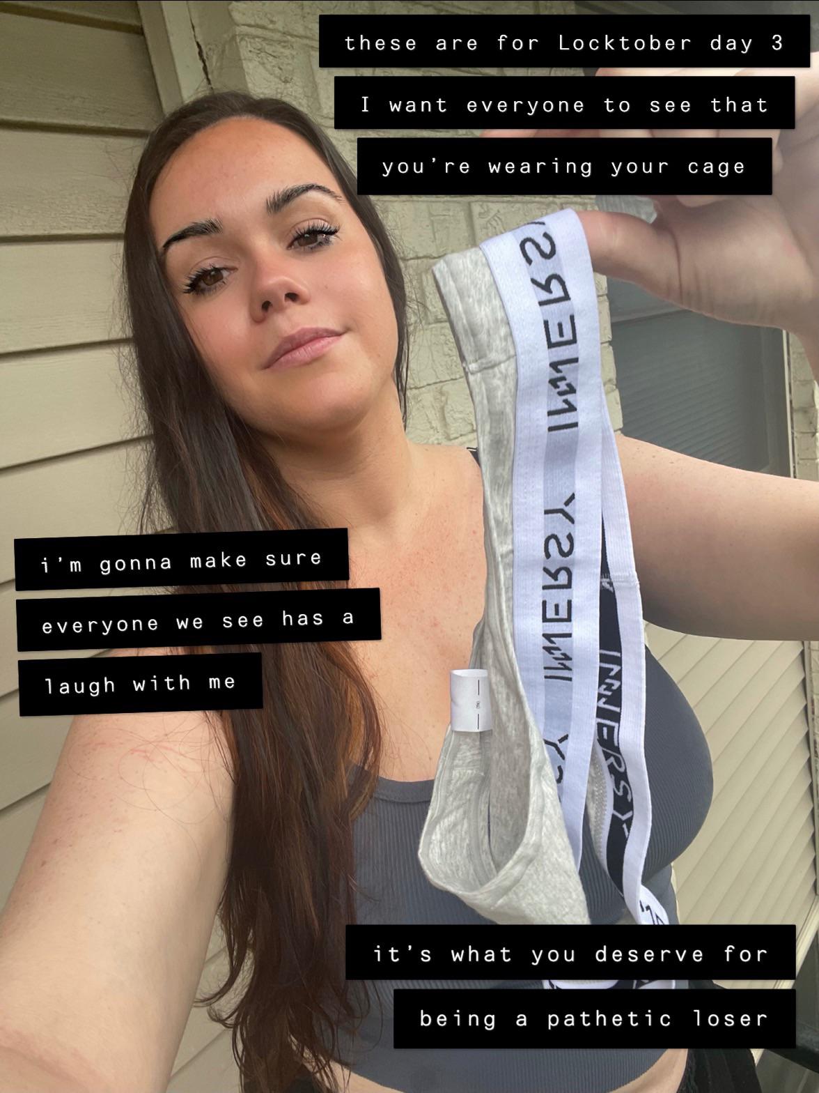 I have a special surprise for day 3 of Locktober😈 | Scrolller