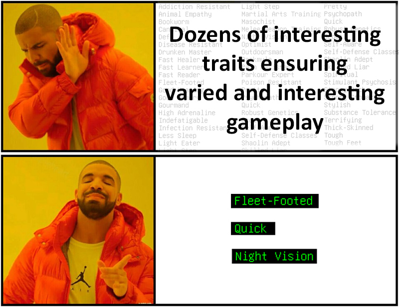 I have noticed a pattern when creating characters | Scrolller