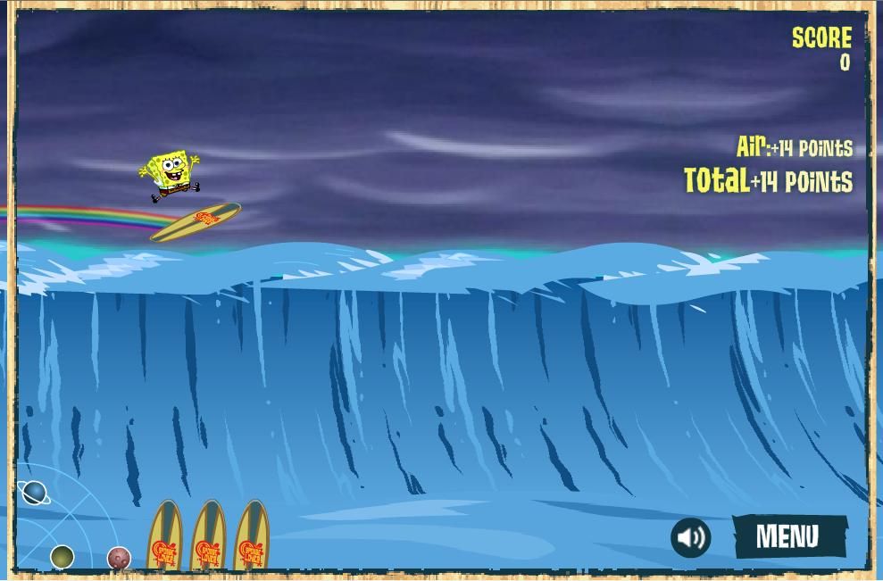 I hope someone remembers the Surfing spongebob game that's super hard to find now | Scrolller