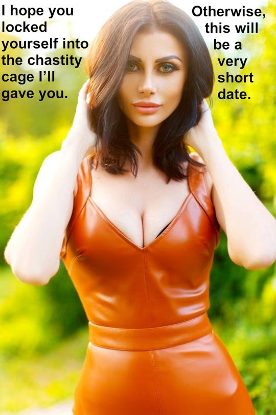 I hope you locked yourself into the chastity cage. | Scrolller