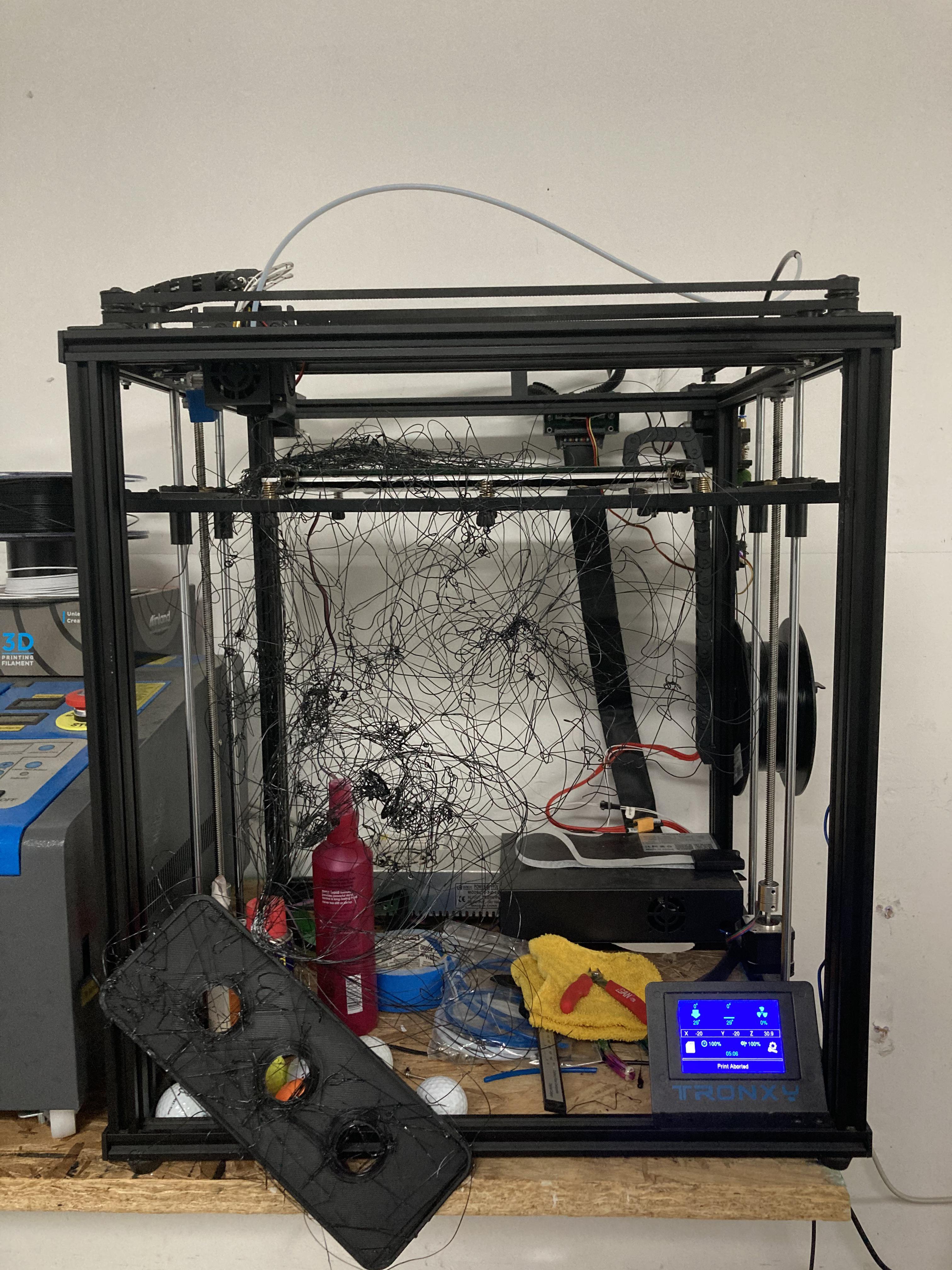 I just 3D printed a PETG wig | Scrolller