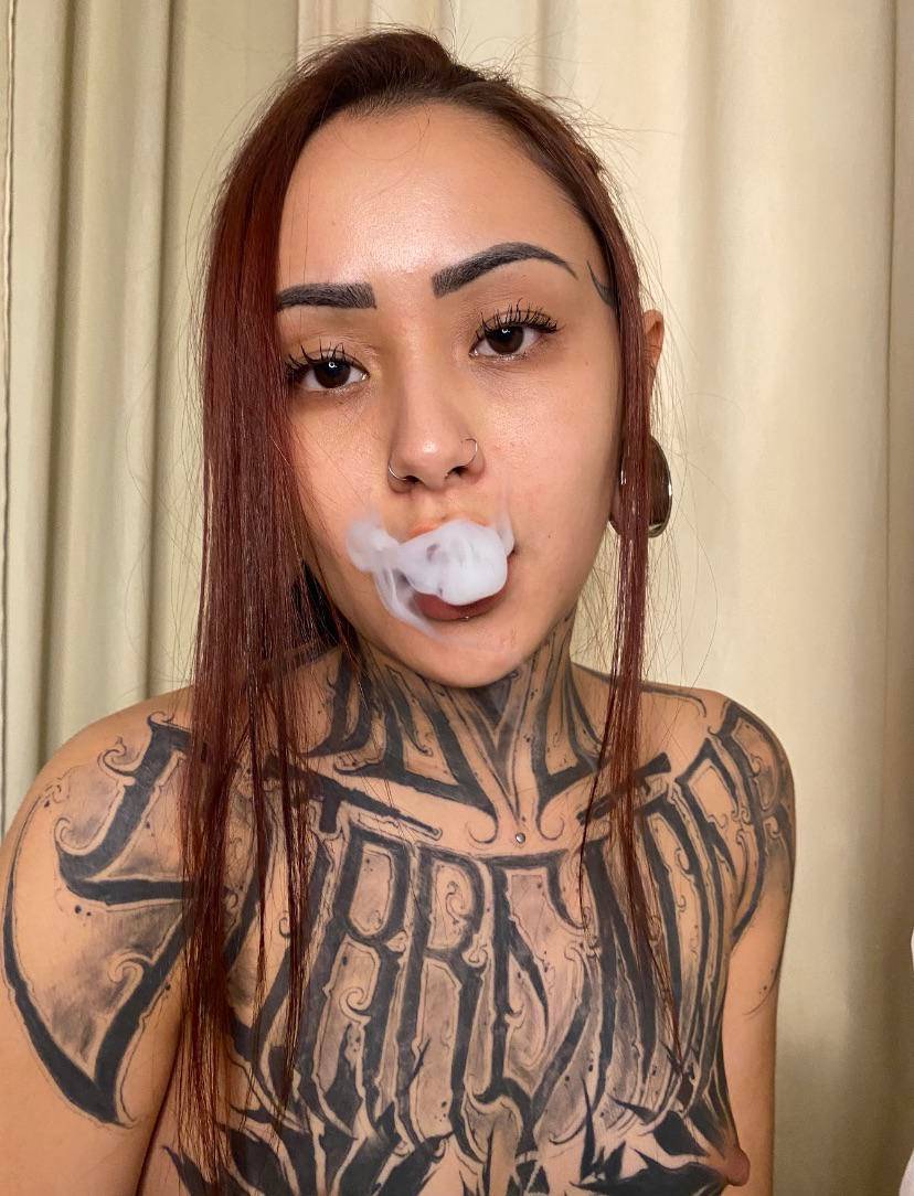 I just got out of shower... do You like my tats? | Scrolller