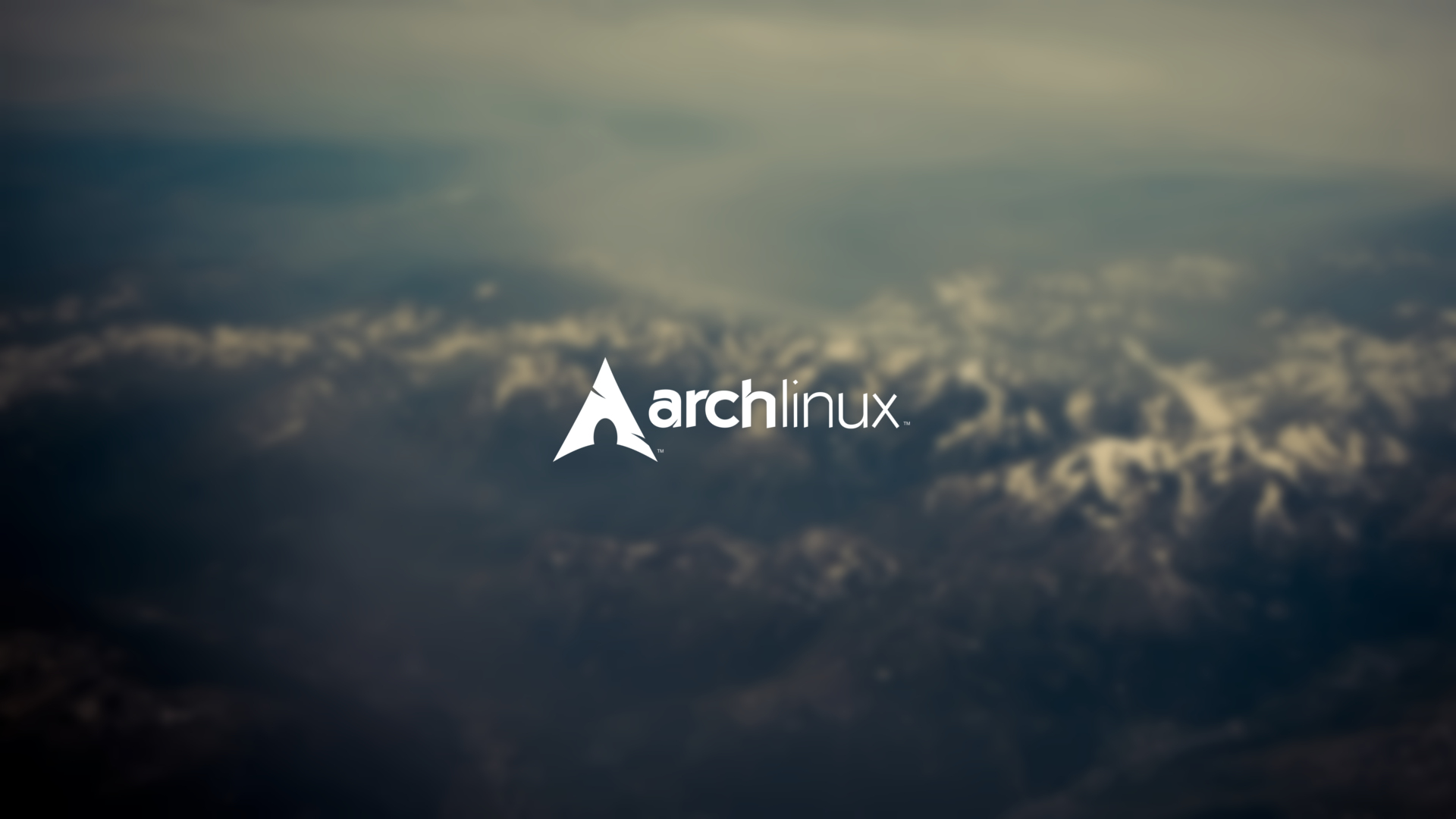 I just made this wallpaper using the arch logo taken from the arch site and another wallpaper I ...