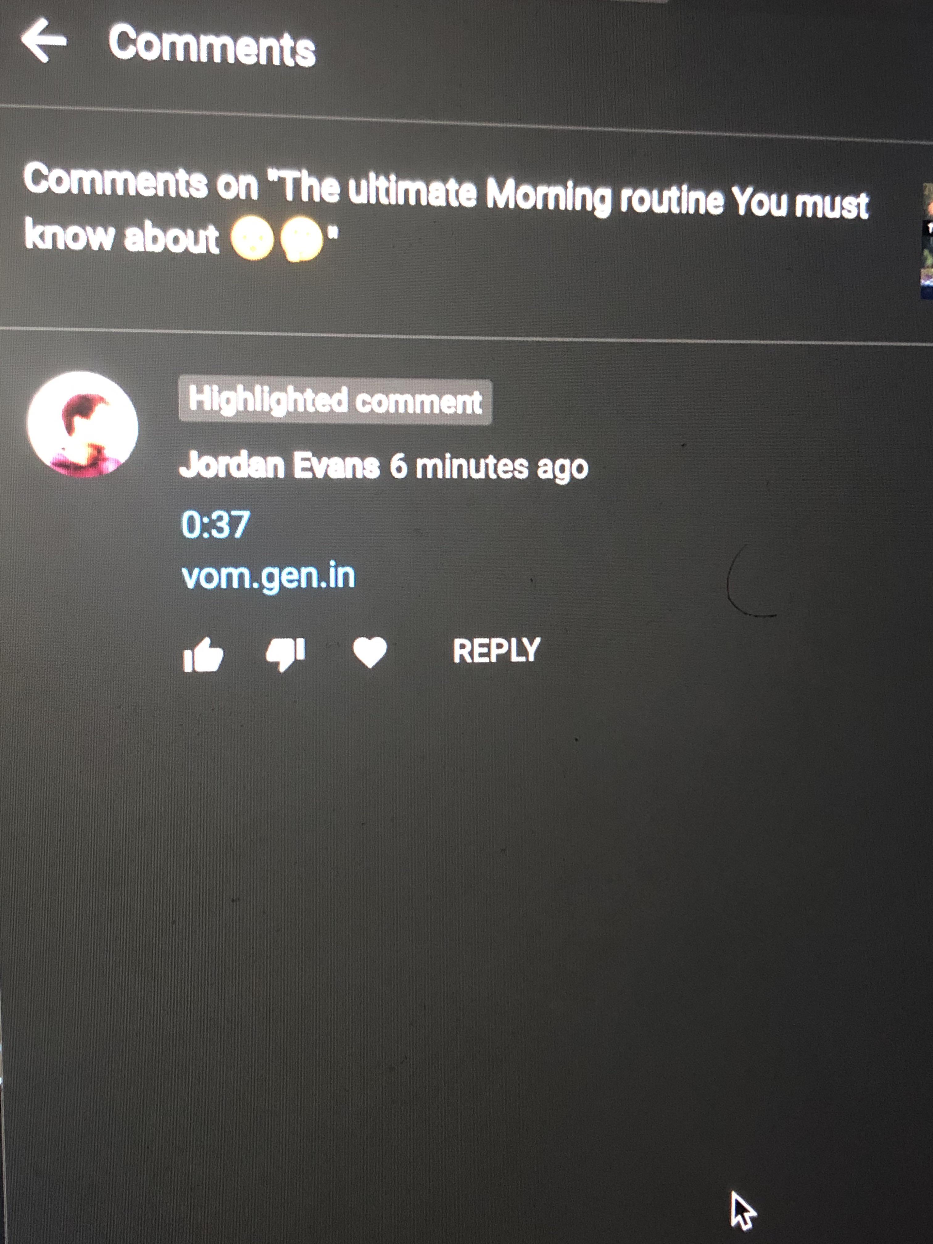 I keep receiving this comment from different accounts, wtf does it mean, please help I have to ...