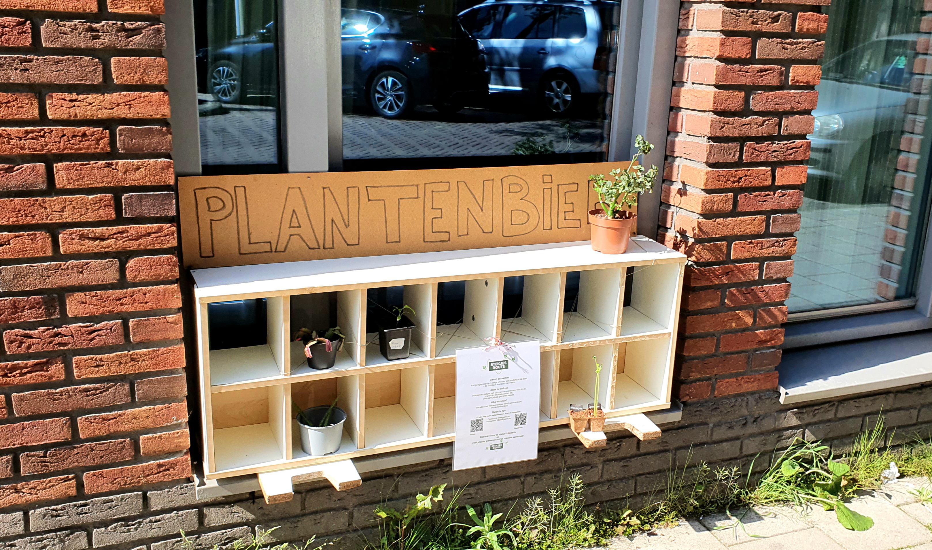 I know it is stil small, and not that impressive yet, but I made a plant nook where people can ...