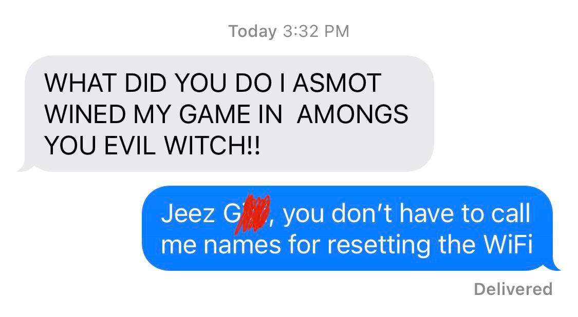 I literally just reset the WiFi | Scrolller