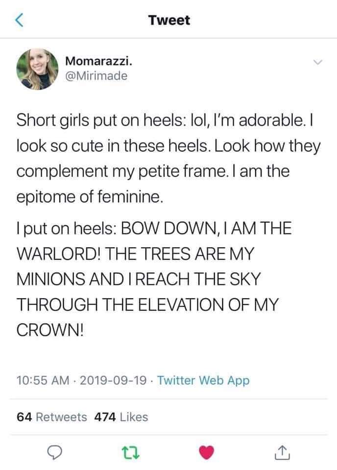 I love feeling all big and tall | Scrolller