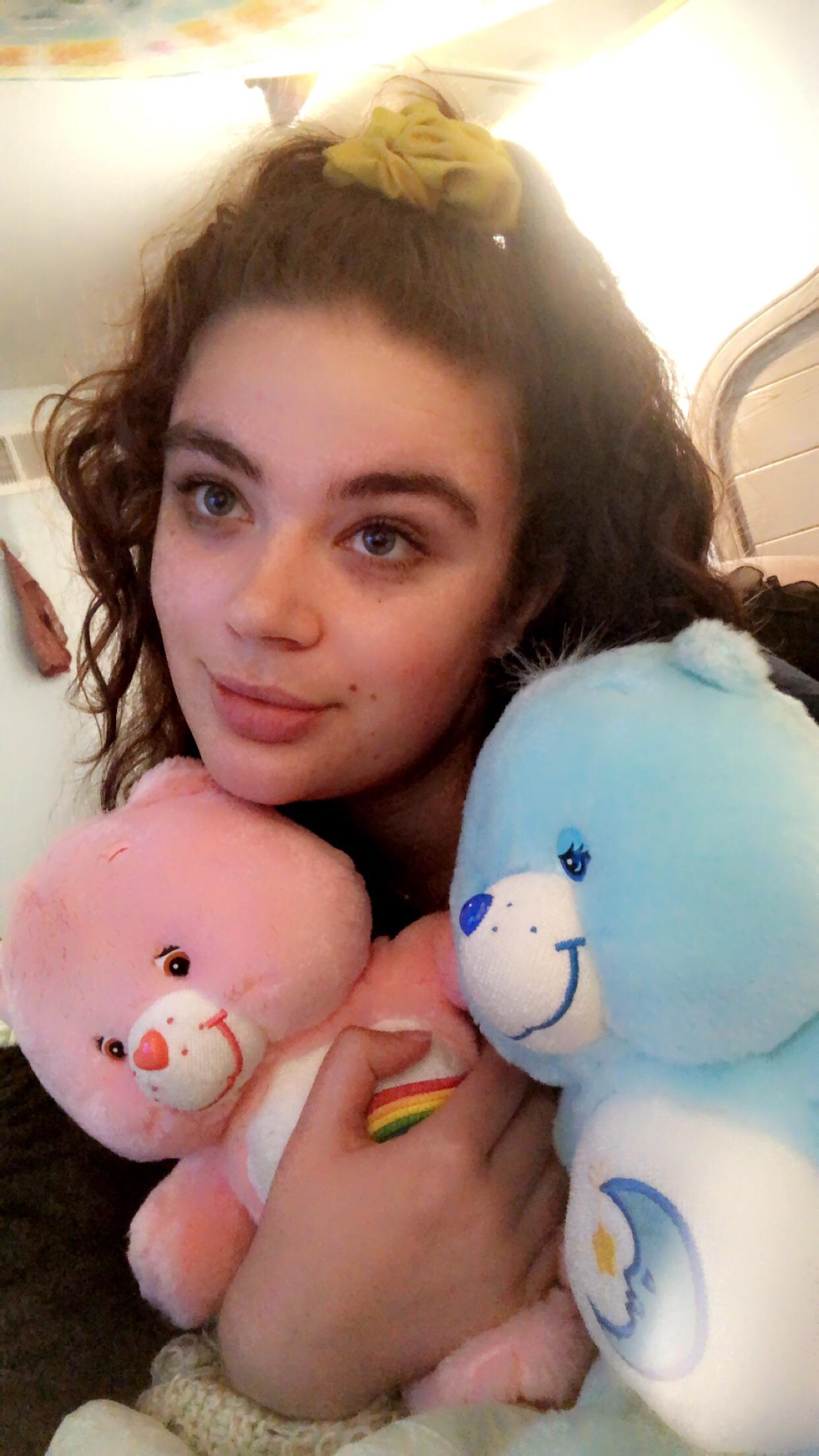 I love my glow in the dark Care Bears! They are such good cuddle ...
