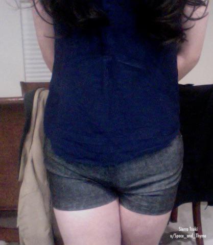 I love these grey shorts! [CD] | Scrolller