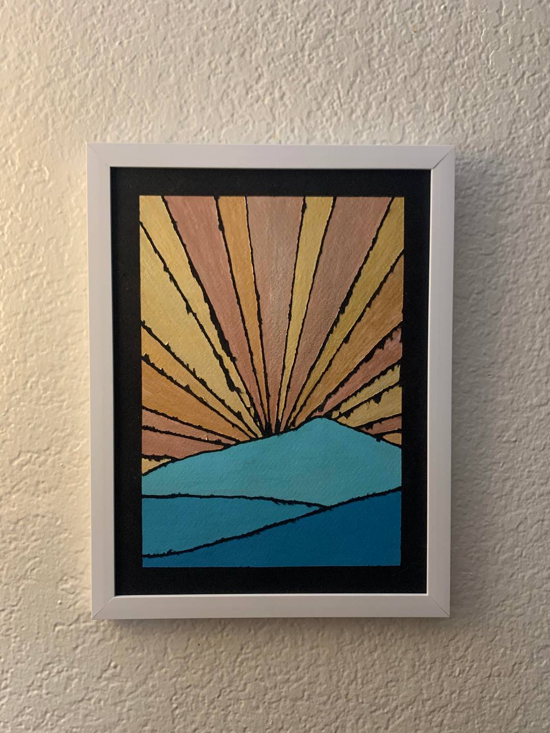 “I’m Torn,” me, gouache, 2021 | Scrolller