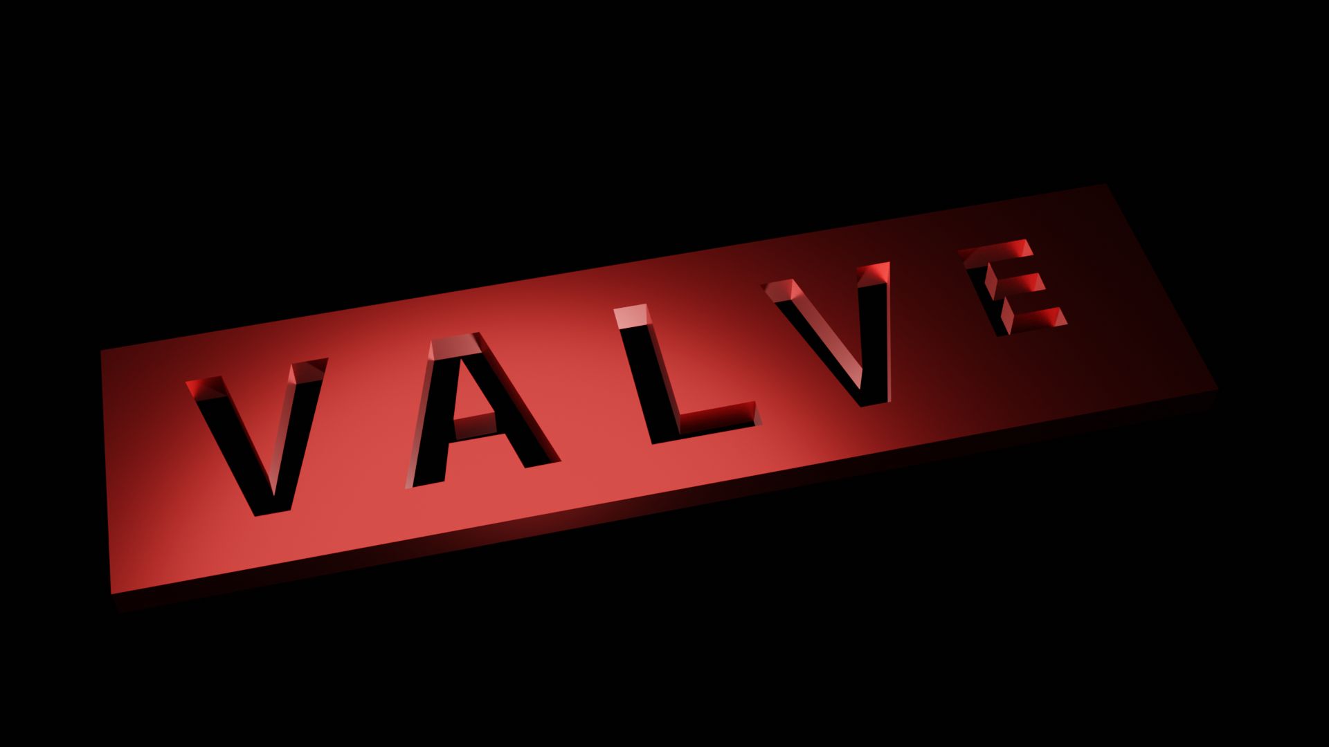 I made a 3D Valve logo in Blender | Scrolller