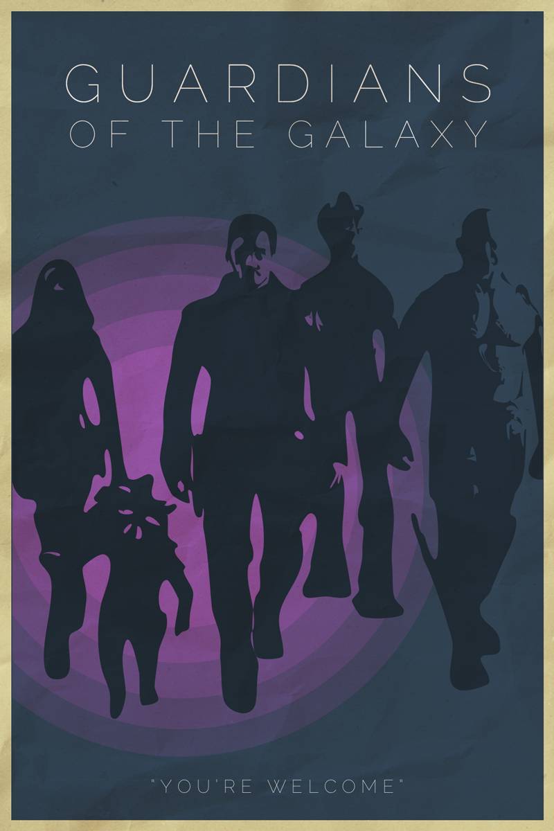 I made a alternative poster for GotG! Hope you guys like it | Scrolller