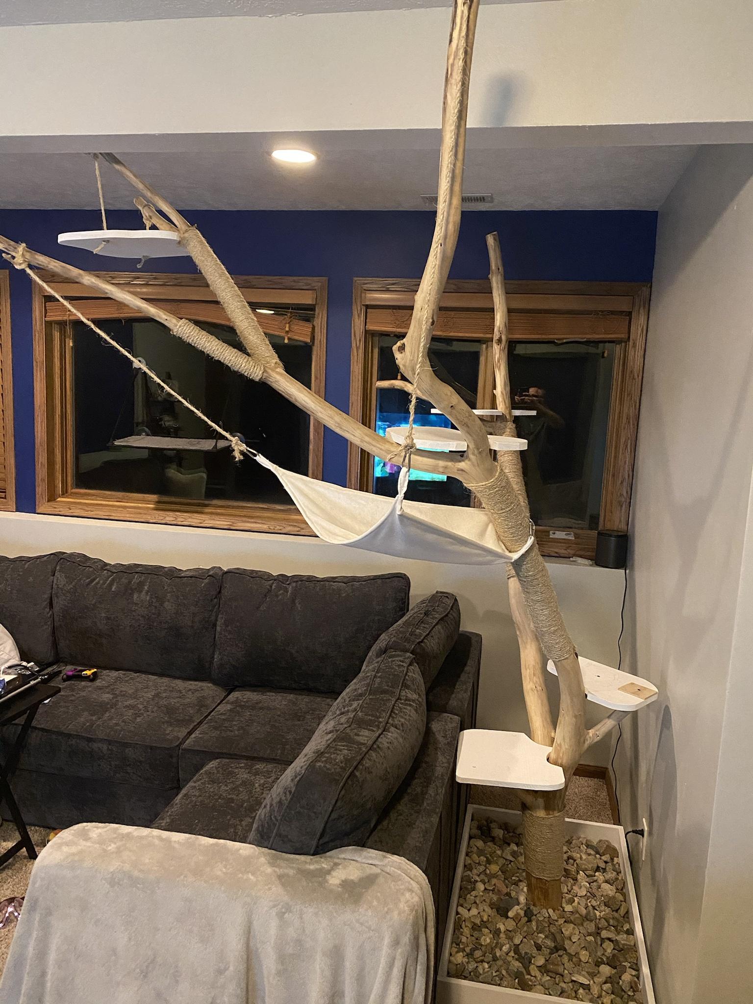 I made a cat tree. | Scrolller