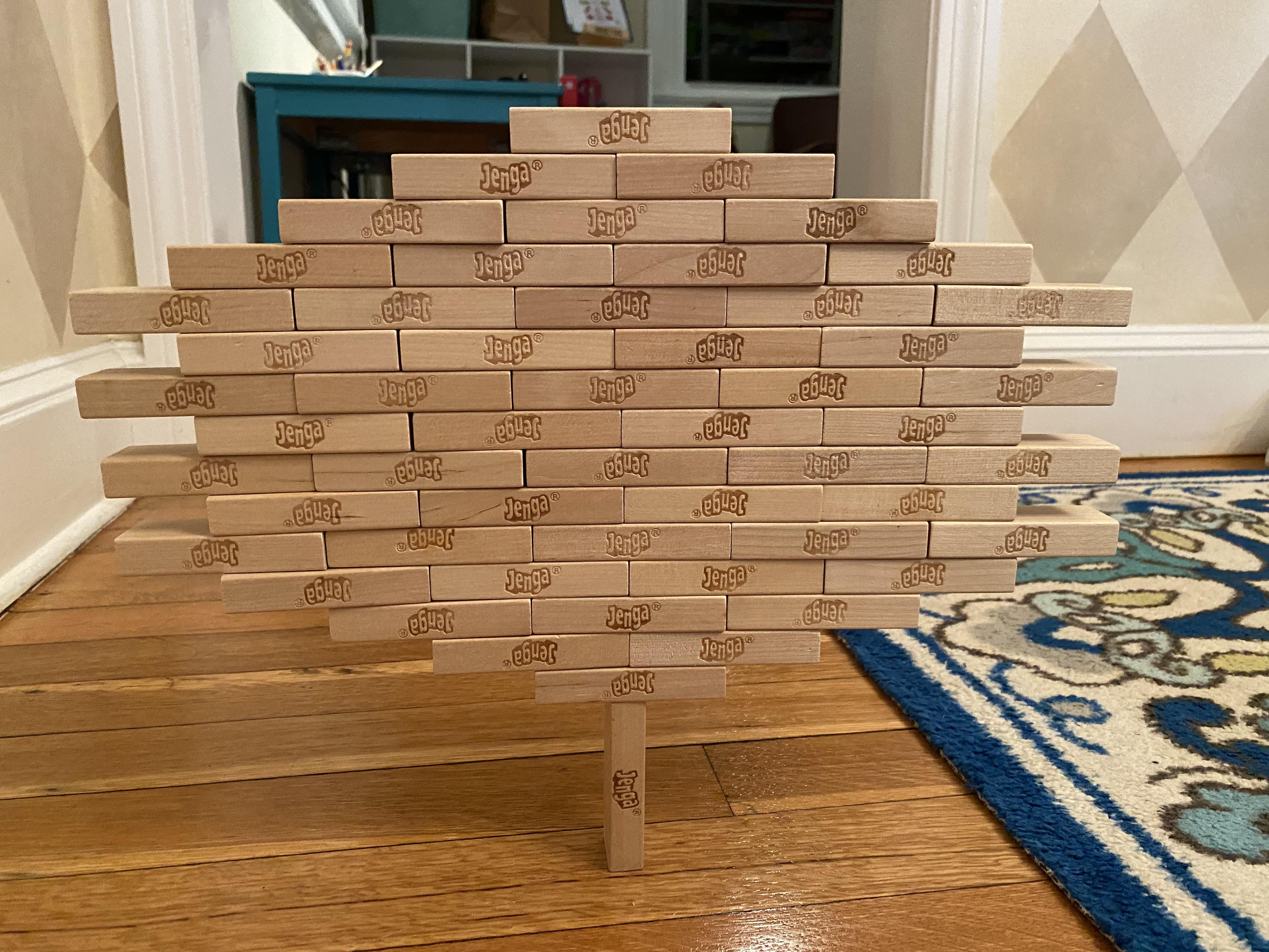 I made a cool Jenga tree | Scrolller