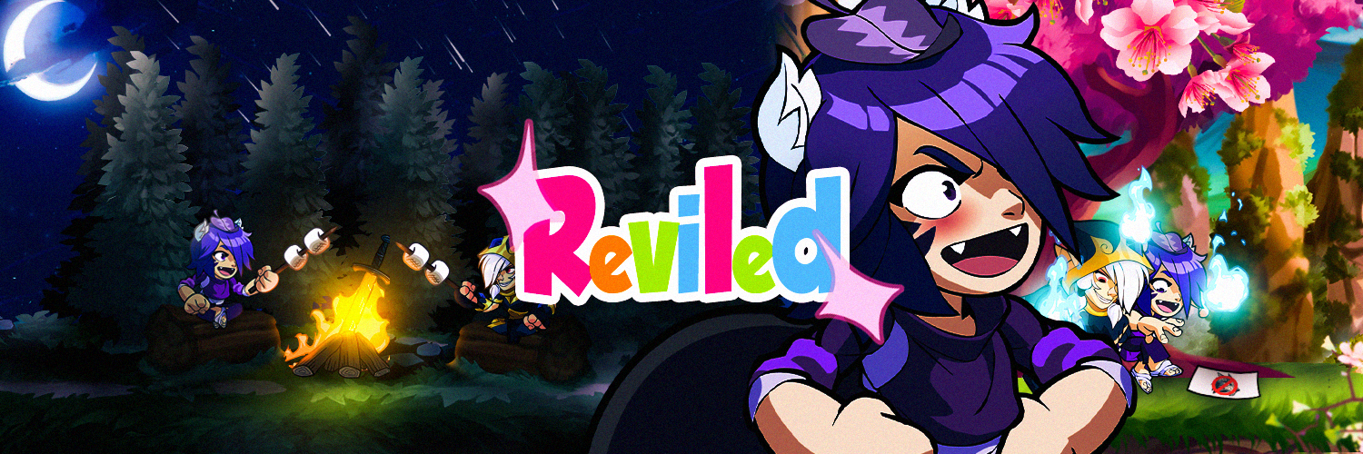 I made a header for my friend using brawlhalla game assets | Scrolller